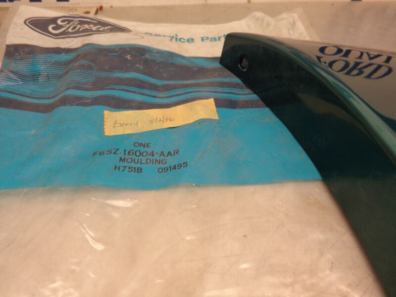 FORD F6SZ-16004-AAR LH Side Molding Filler Trim Rocker Fender Bumper C ...