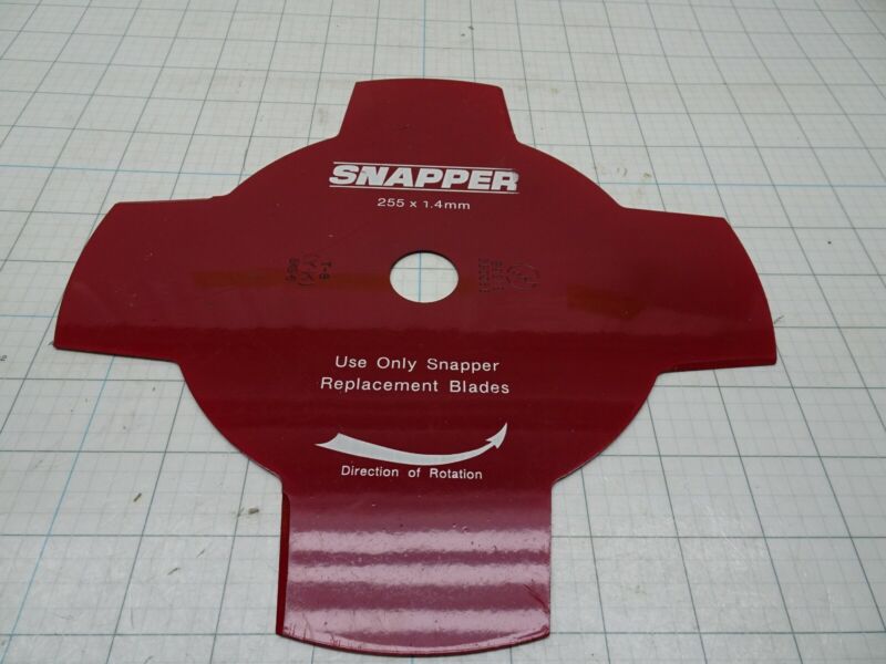 Snapper 6-4018 Brushcutter Brush Cutter Blade 10" 1" Bore 4 Point OEM ...