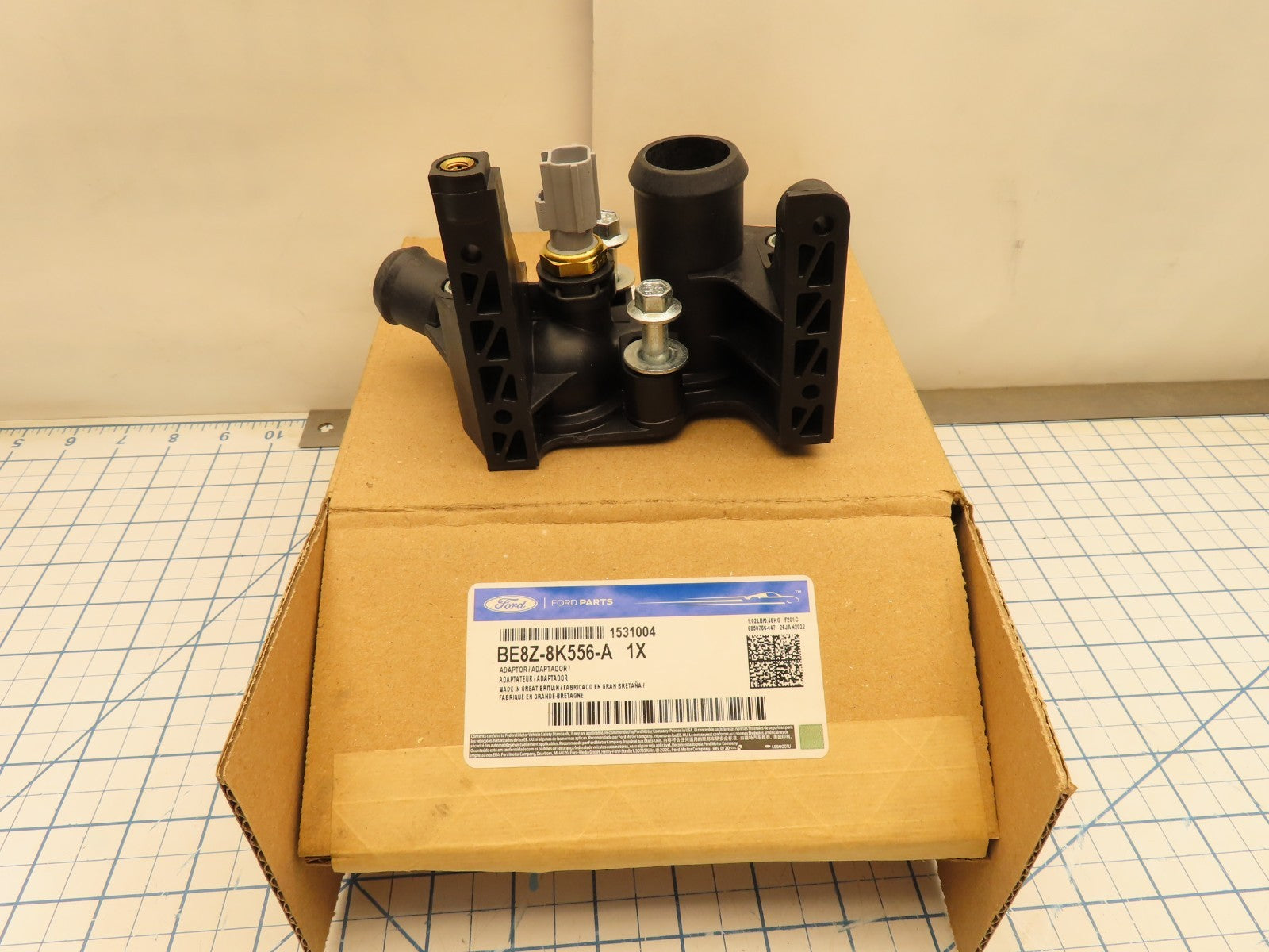 Ford BE8Z-8K556-A Water Outlet Thermostat Housing – Cottonwood Surplus ...