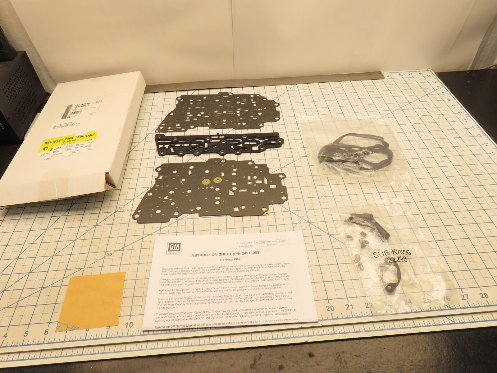 GM 24042856 Transmission Valve Body Repair Kit Bags are Sealed OEM ...