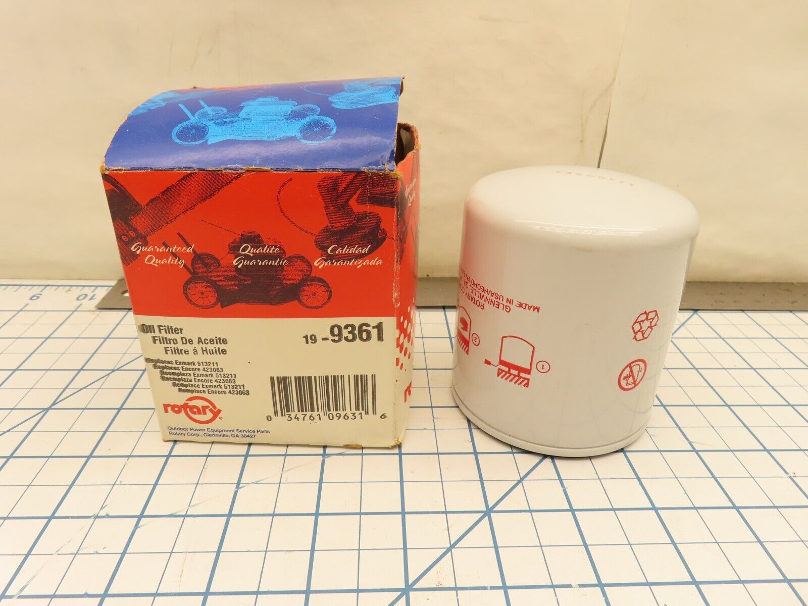 Rotary 9361 Hydraulic Hydro Oil Filter Made in USA Fit Hydro Gear 5056 ...