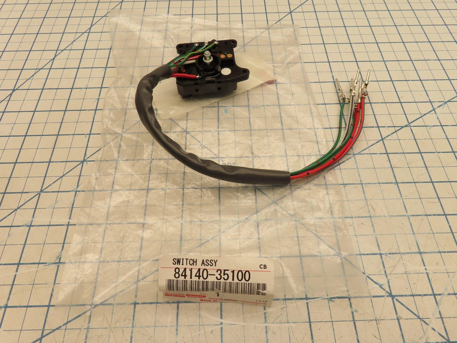 Toyota 84140-35100 Headlight Dimmer Switch – Cottonwood Surplus Sales