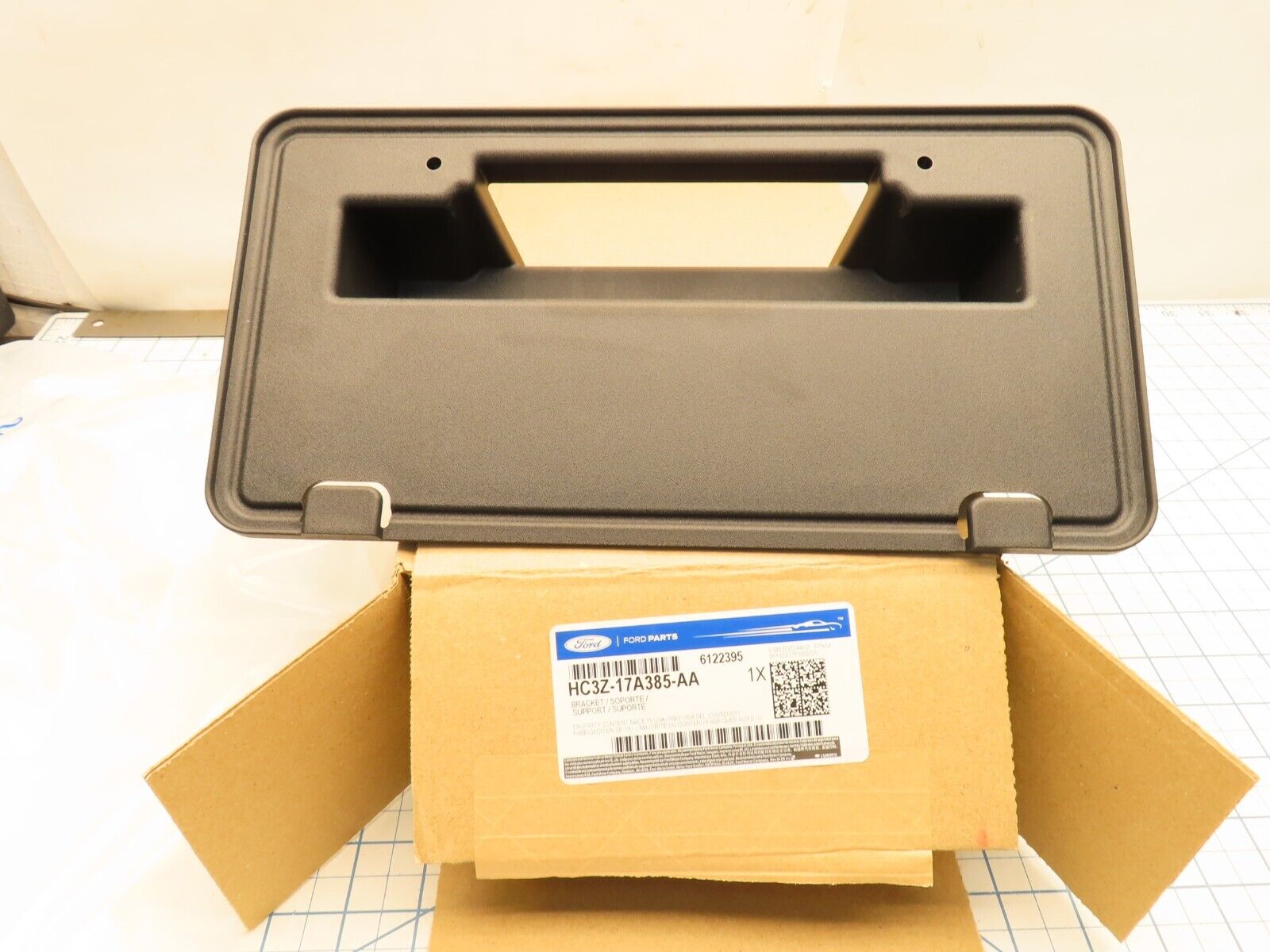 Ford HC3Z-17A385-AA Front License Plate Mount Bracket – Cottonwood ...