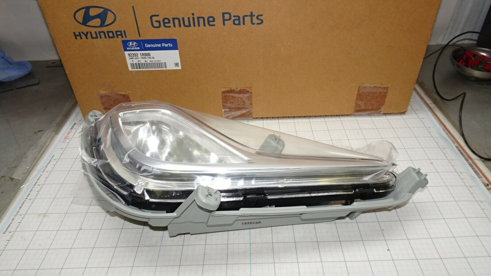 Hyundai Kia 92202 1R000 Fog Driving Light Lamp Assembly RH OEM NOS ...