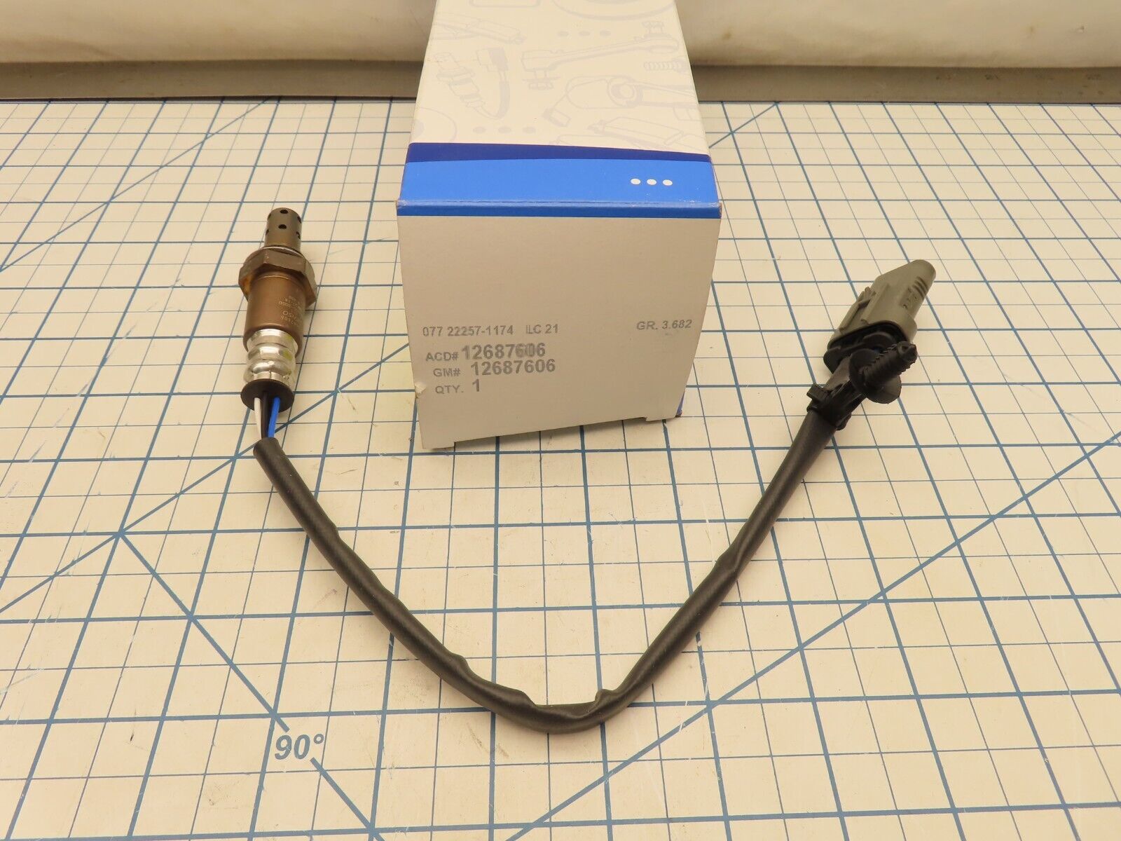 GM 12687606 Oxygen O2 Sensor General Motors – Cottonwood Surplus Sales