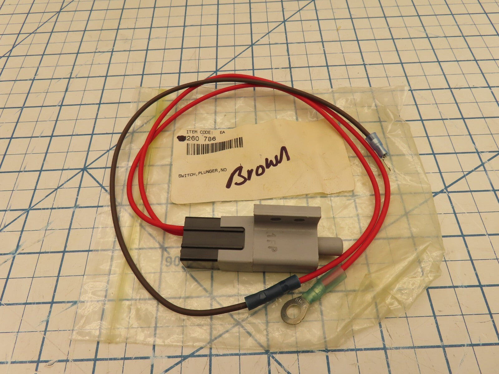 Brown MFG Products 260-786 Safety Plunger Switch Wiring Pigtail Assy ...