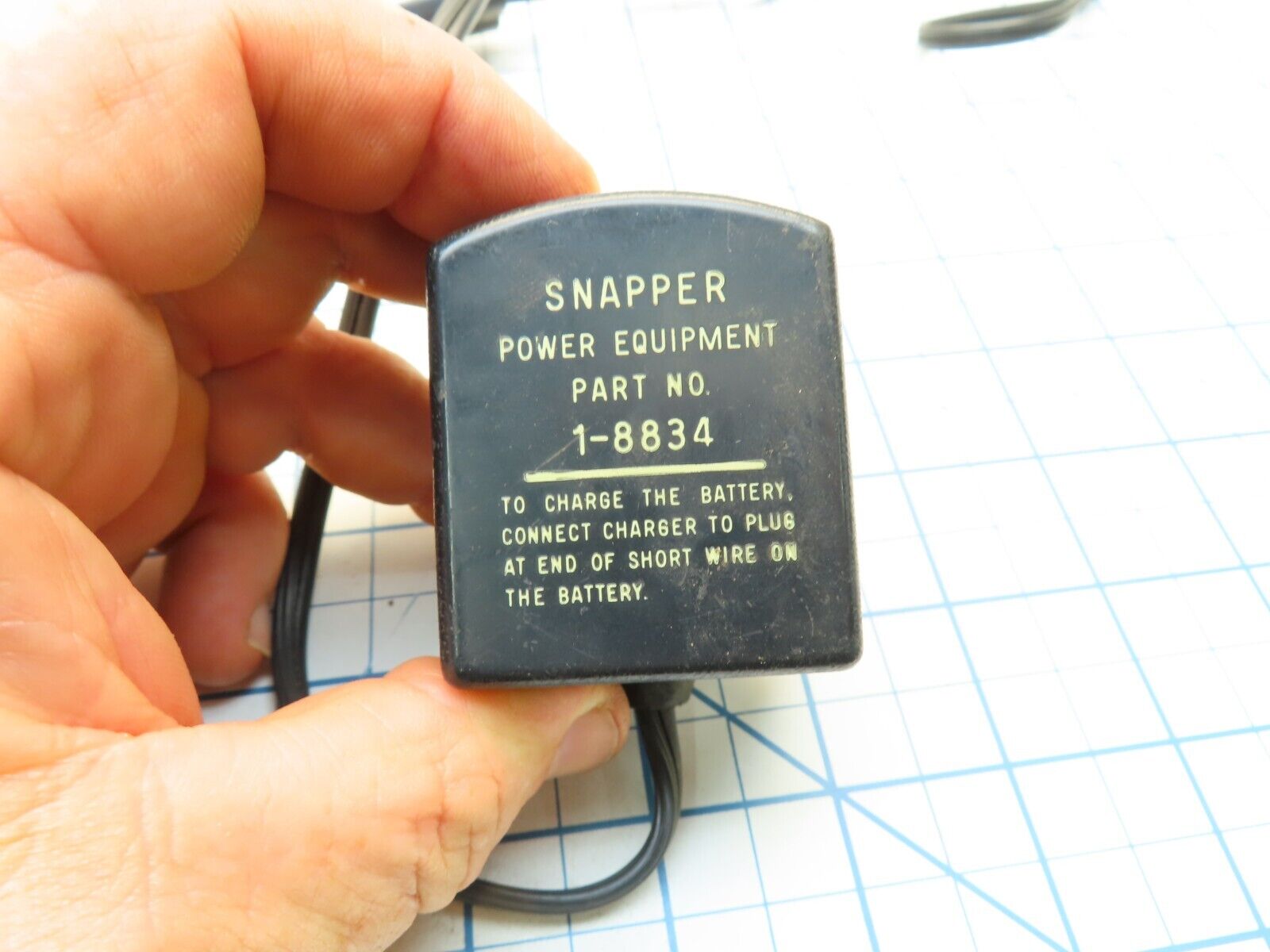 Snapper 206838 1-8834 18834 61188 Battery Charger Test Results in Phot ...