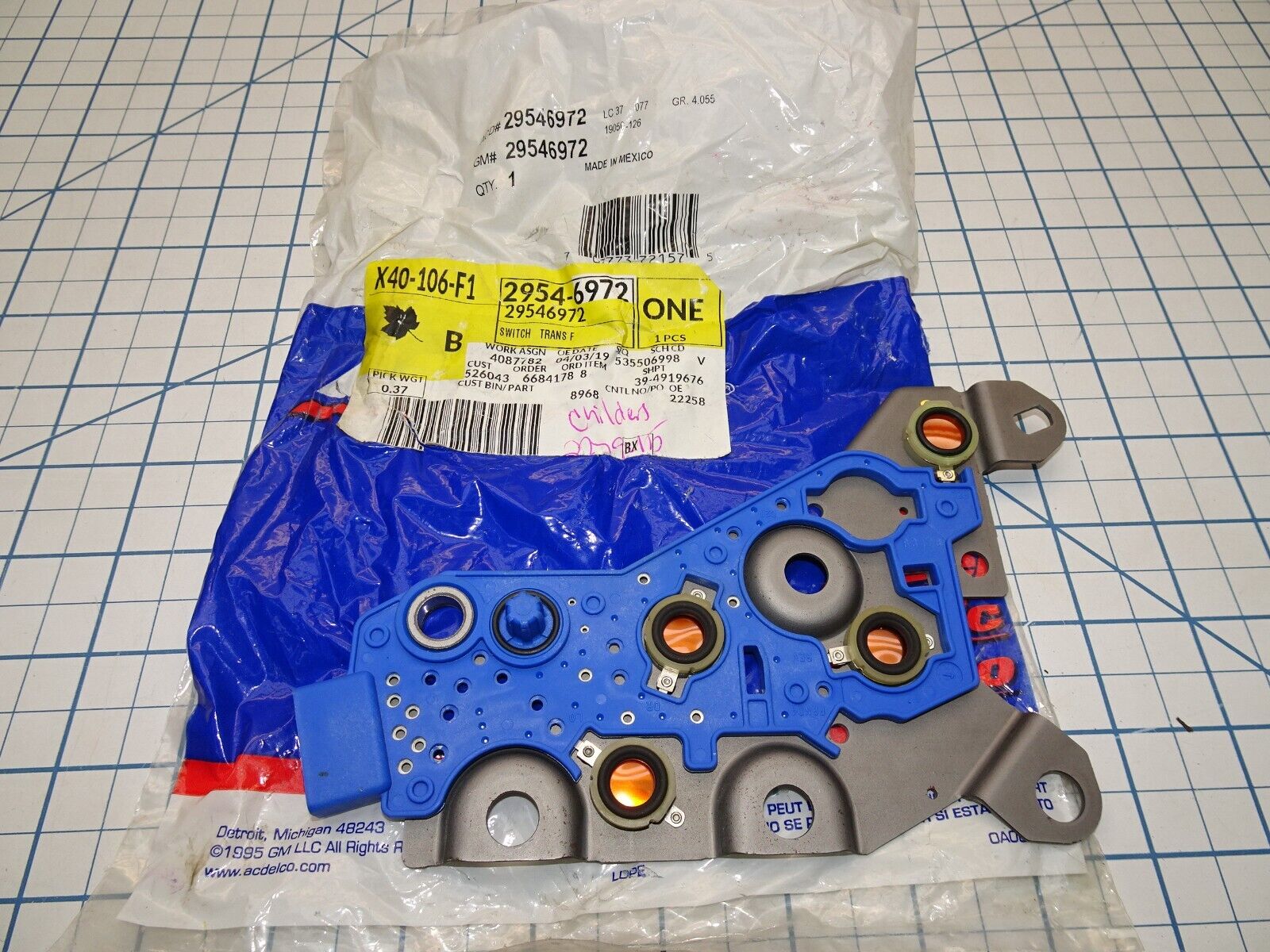 GM 12638661 Camshaft Actuator Intake Cam Phaser General Motors ...