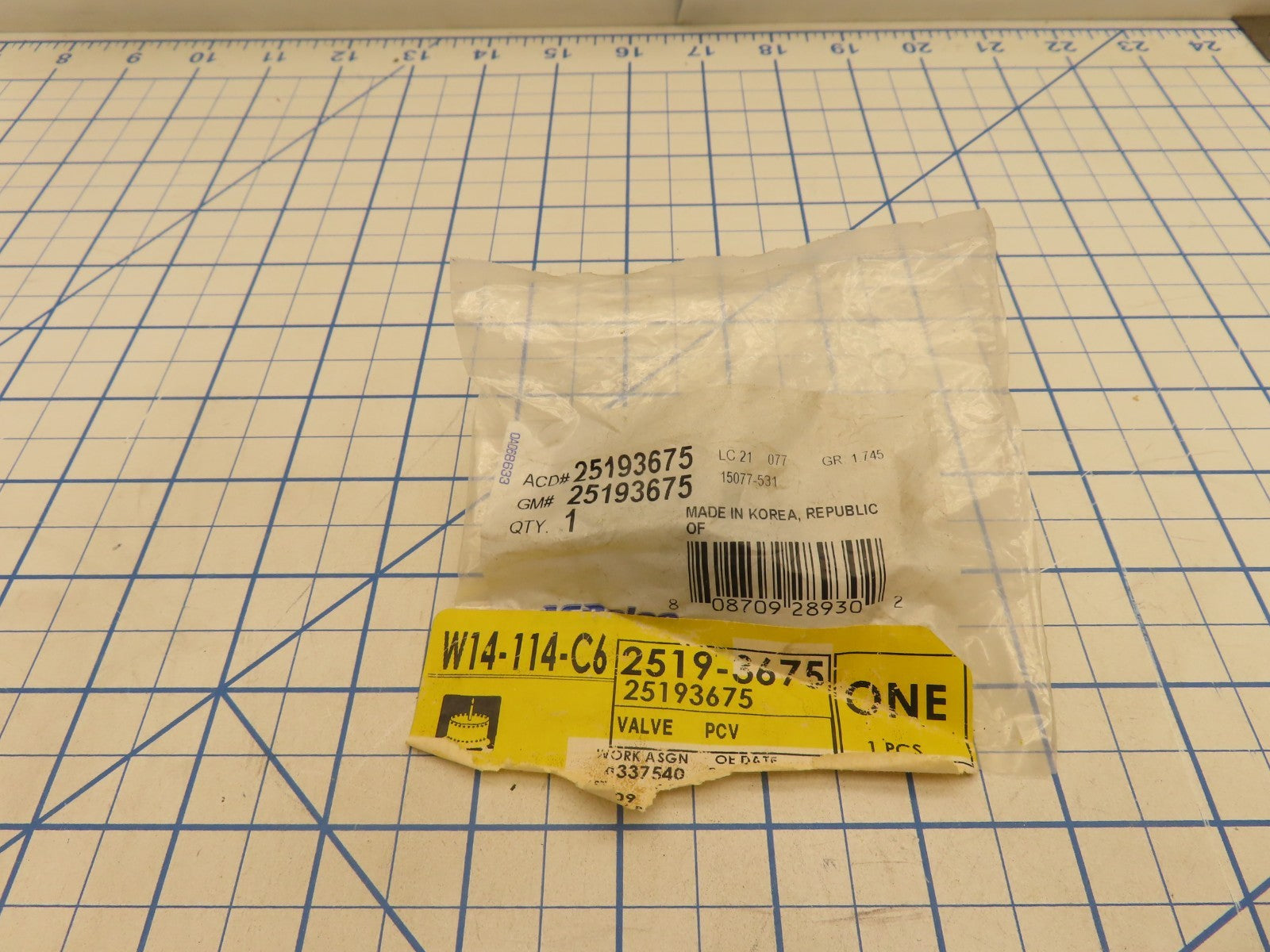 GM 25193675 PCV Valve Factory Sealed General Motors – Cottonwood ...