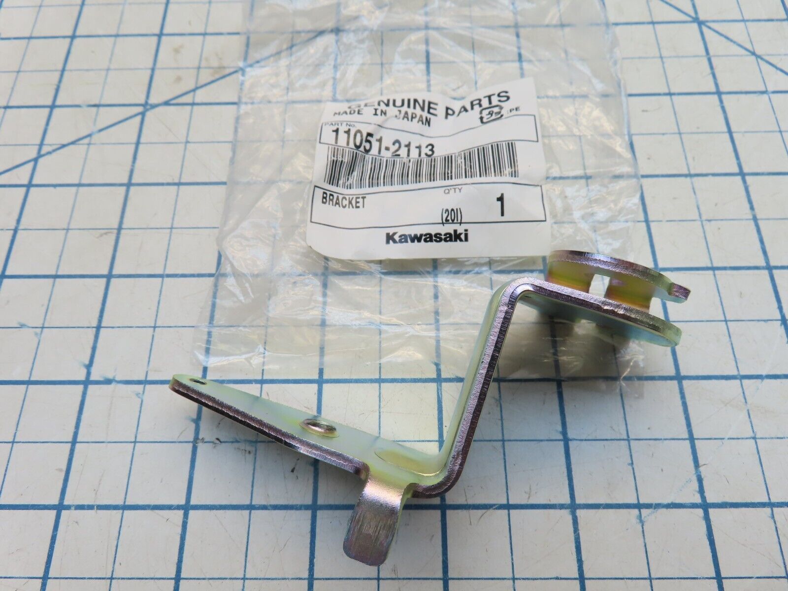 Kawasaki 11051-2113 Control Bracket – Cottonwood Surplus Sales