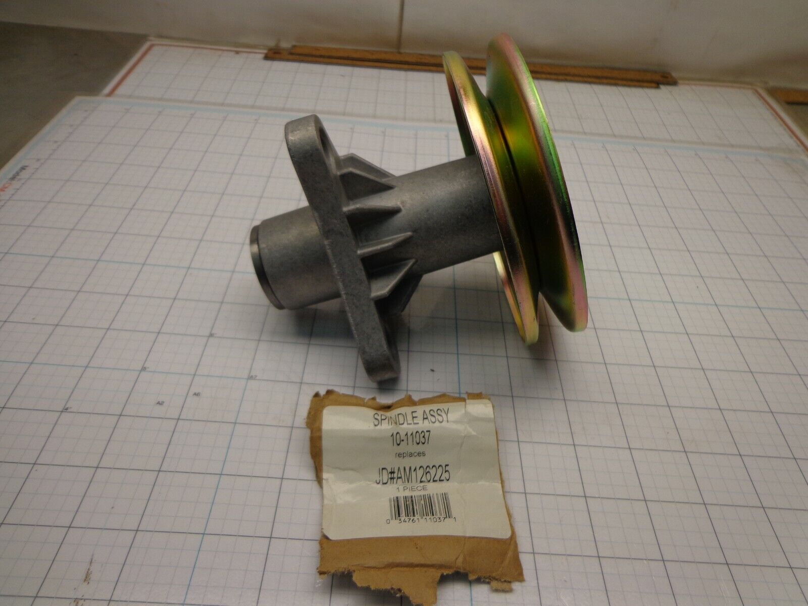 Rotary 11037 Spindle Assembly Pulley Replace Deere AM126225 AM124511 B ...