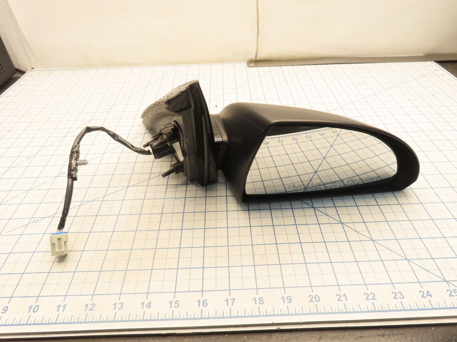 GM 20759190 Side View Power Mirror 3 Wire Right Passenger Primer Gener ...