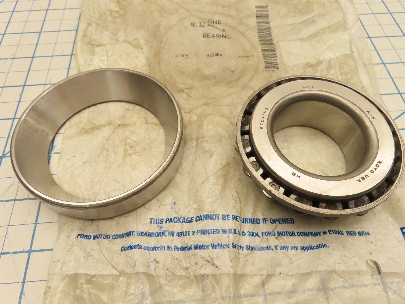 Ford 9L3Z-4630-A Rear Differential Inner Pinion Bearing Koyo USA Bag i ...