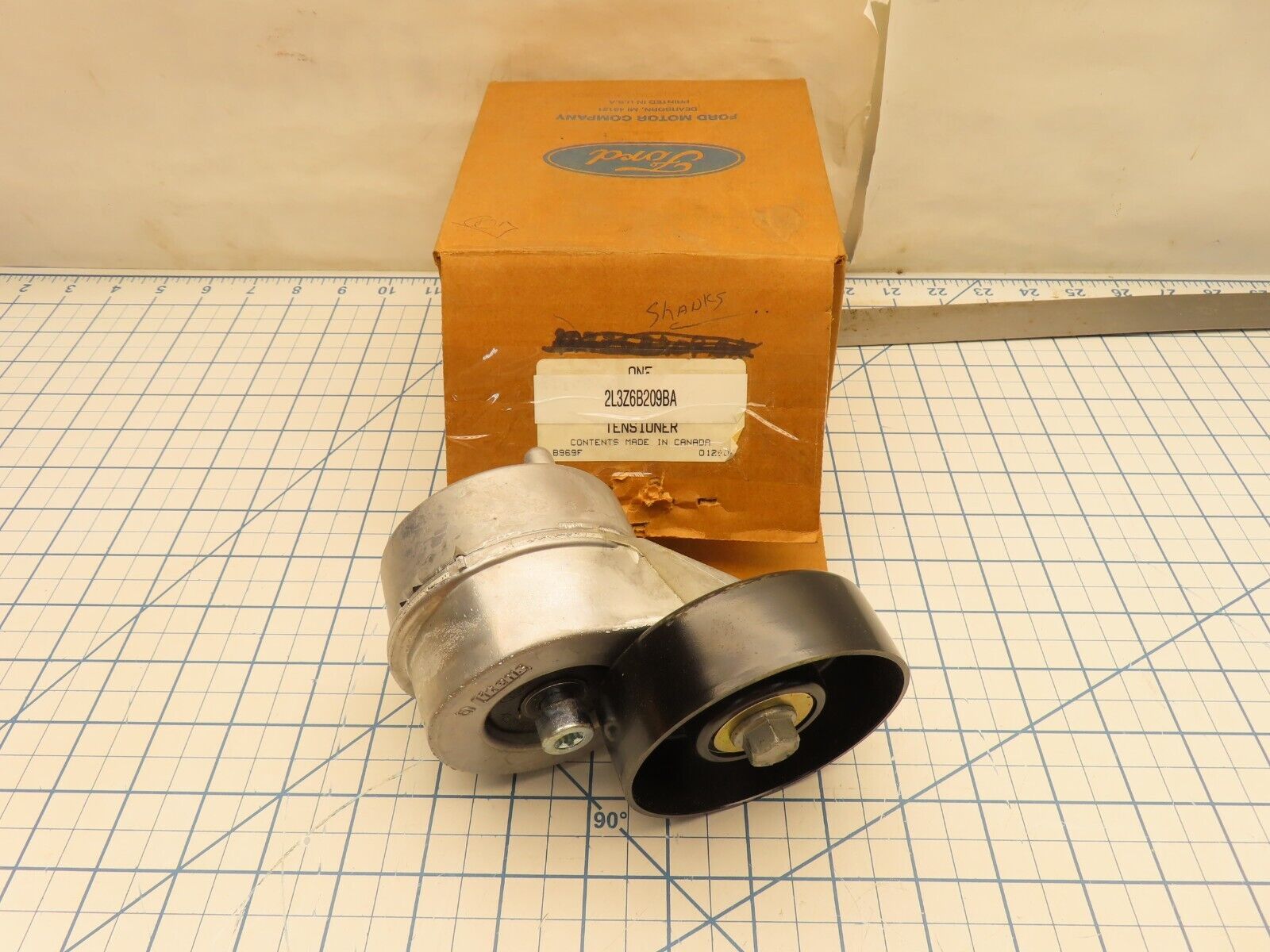 Ford 2L3Z-6B209-BA Belt Tensioner and Pulley Assembly – Cottonwood ...