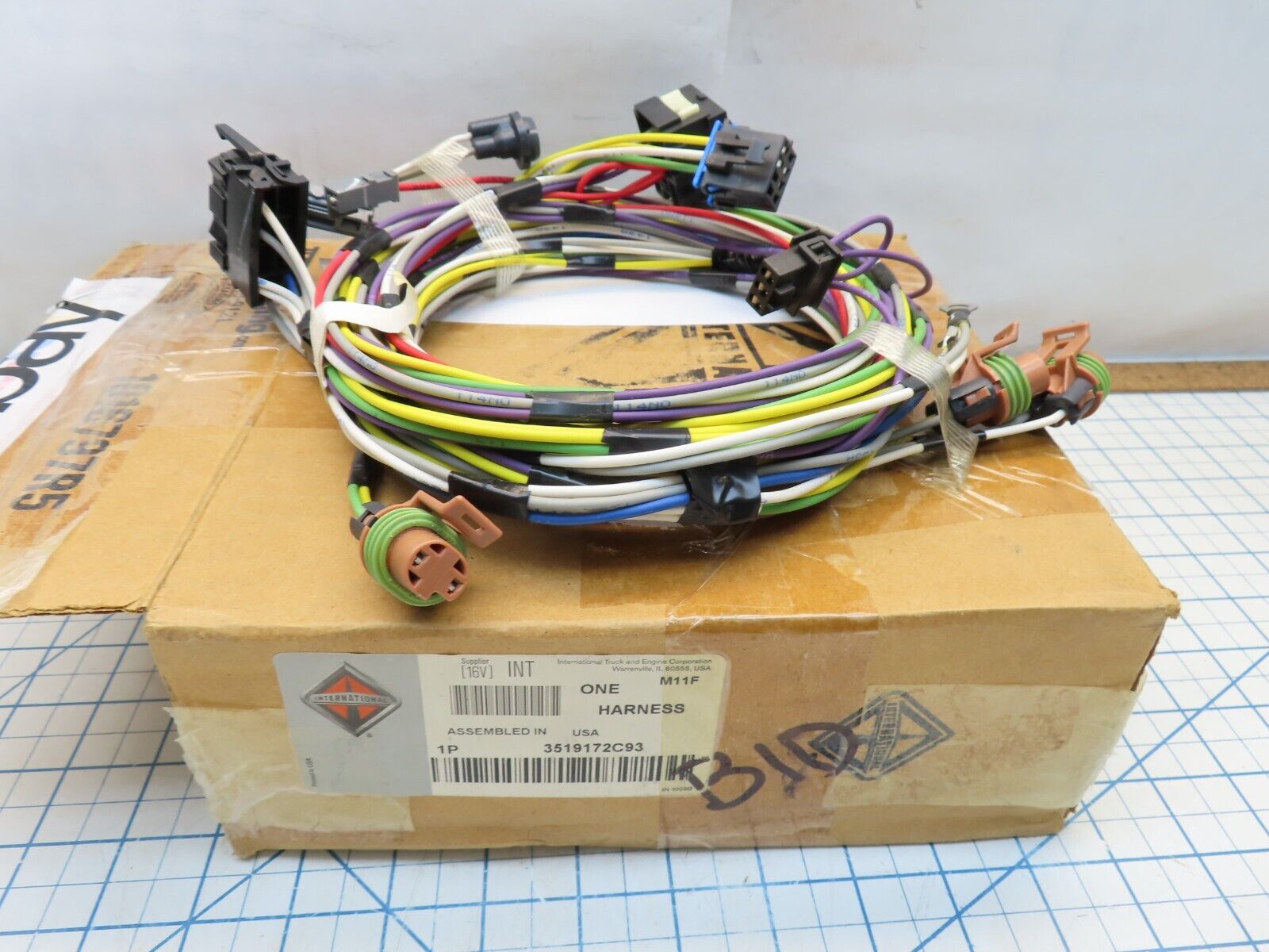 International Navistar 3519172C93 Transmission Wiring Harness ...