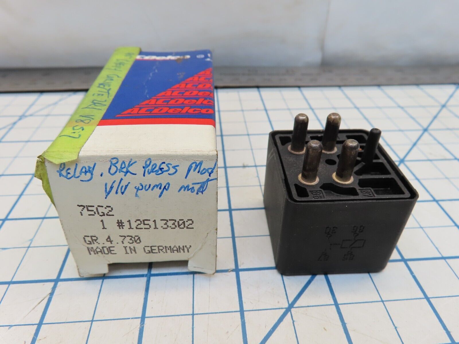 GM 12513302 Brake Control Relay General Motors – Cottonwood Surplus Sales