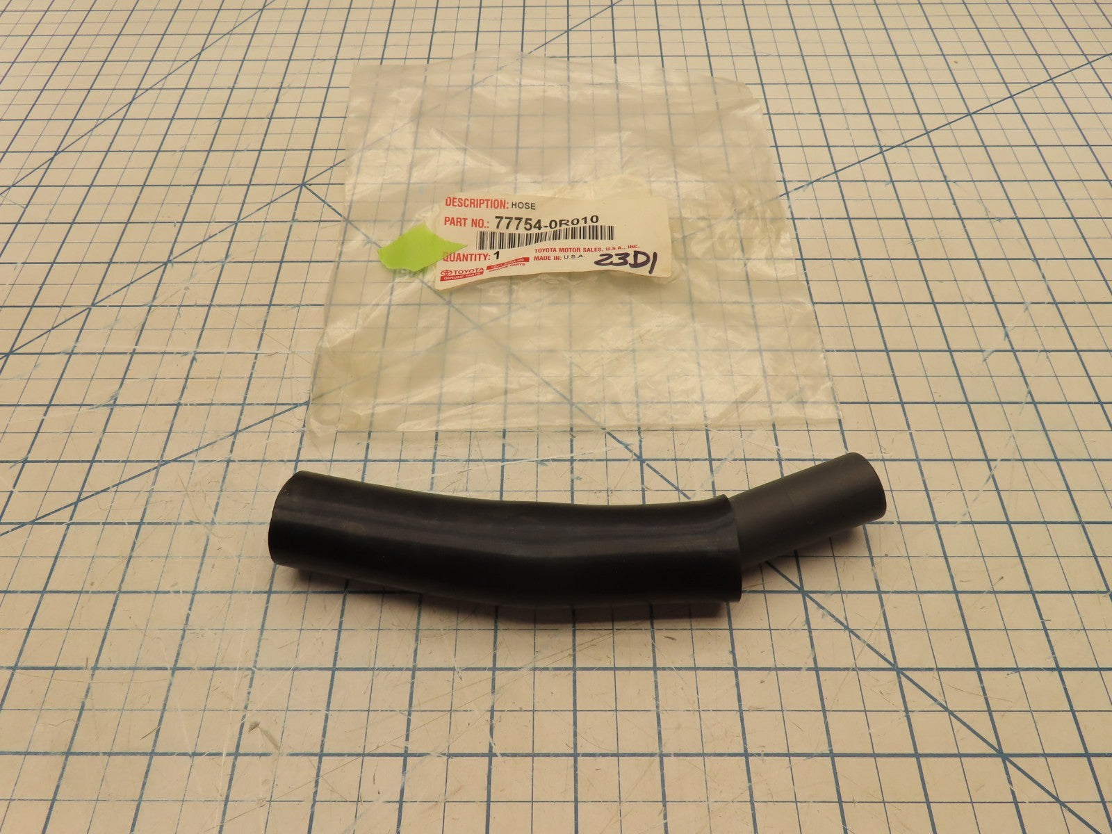 Toyota 77754-0R010 Outlet Hose for Charcoal Canister – Cottonwood ...