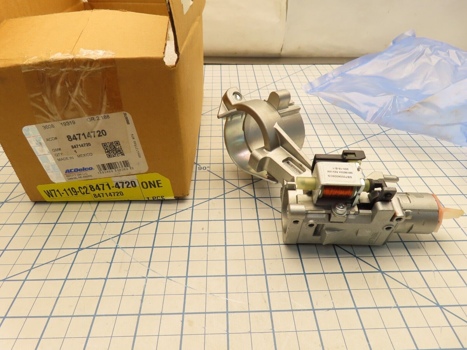 GM 84714720 Ignition Switch Lock Housing Assembly General Motors ...