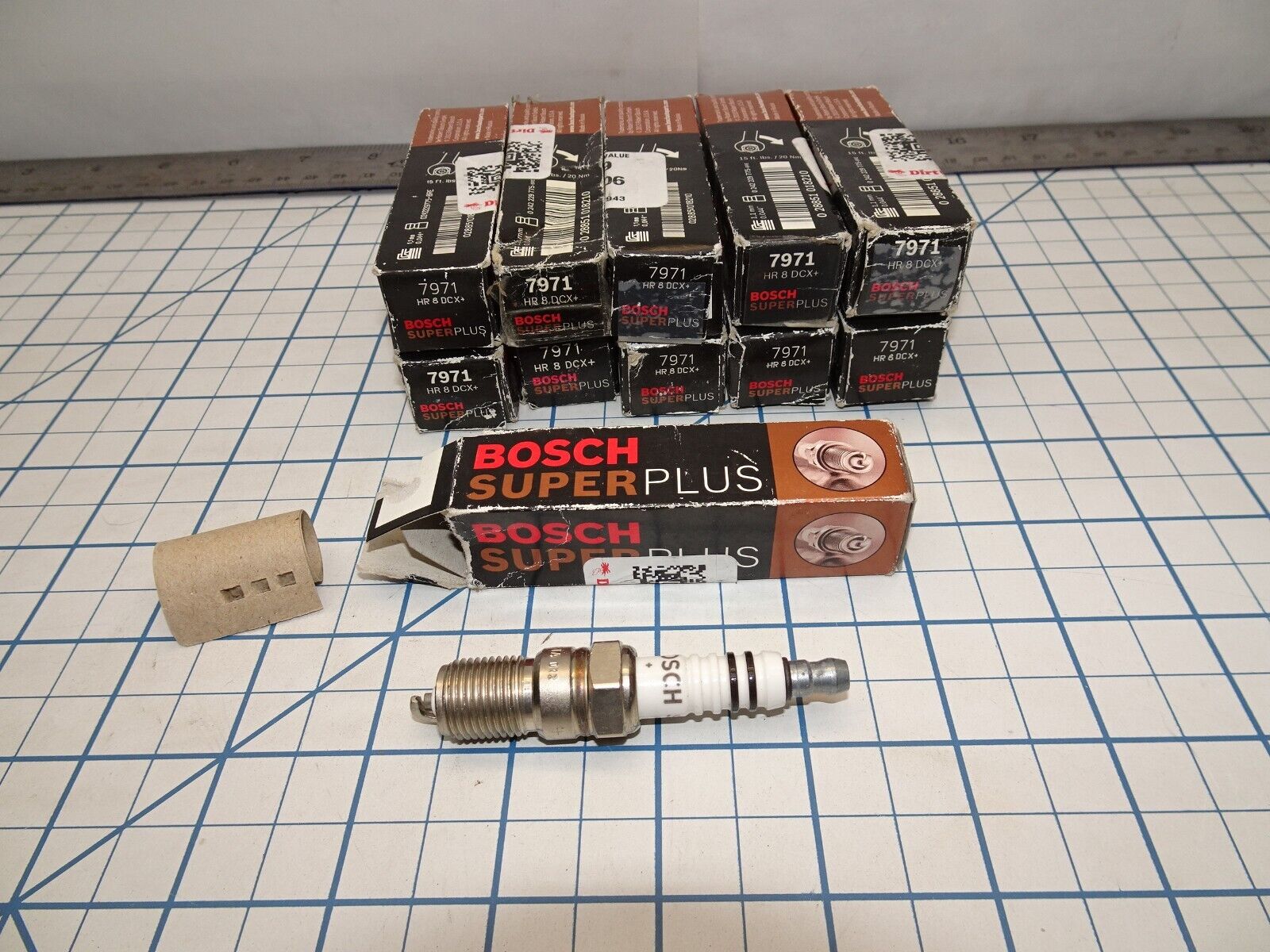 Bosch 7971 Spark Plug Super Plus HR8DCX+ Set of 11 Plugs – Cottonwood ...