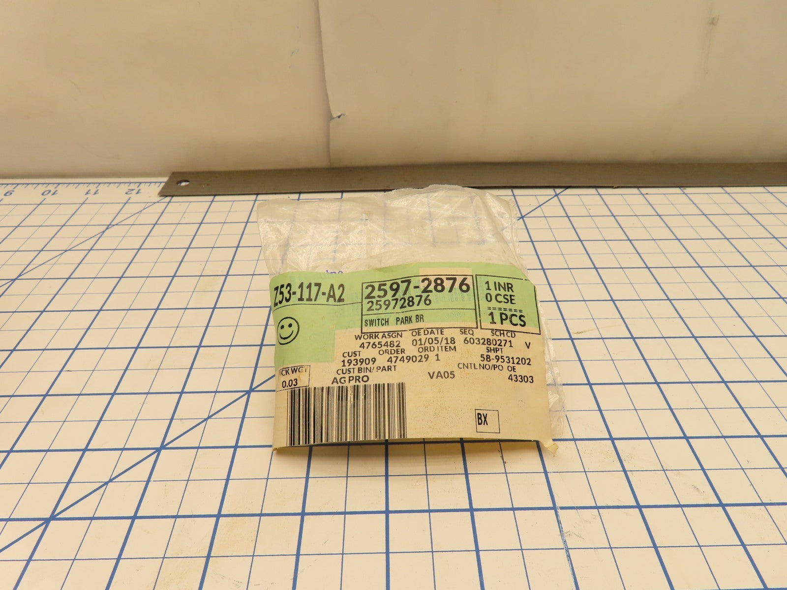 GM 25972876 Parking Brake Light Switch Factory Sealed – Cottonwood ...