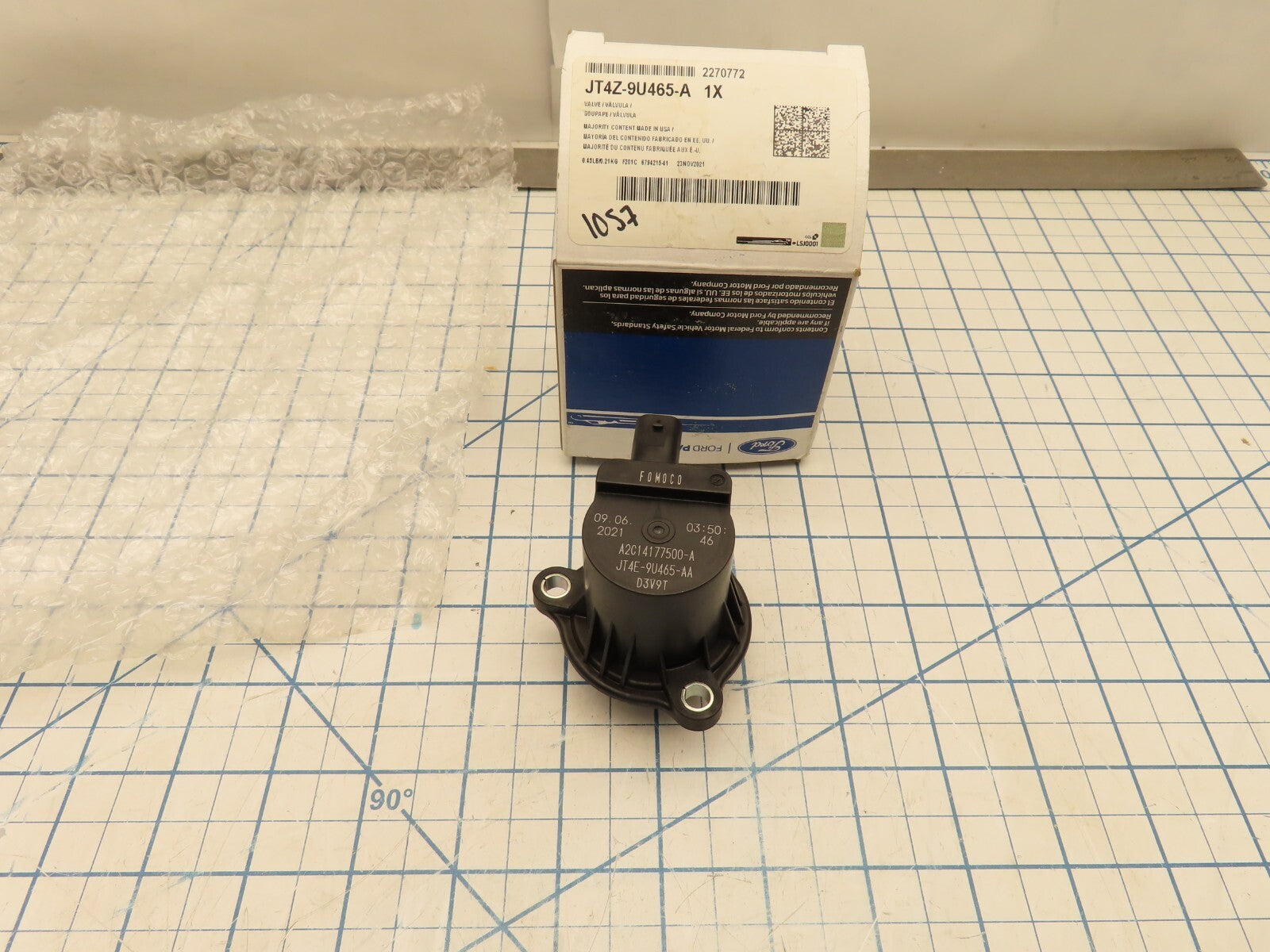 Ford JT4Z-9U465-A Turbocharger By Pass Valve Solenoid – Cottonwood ...