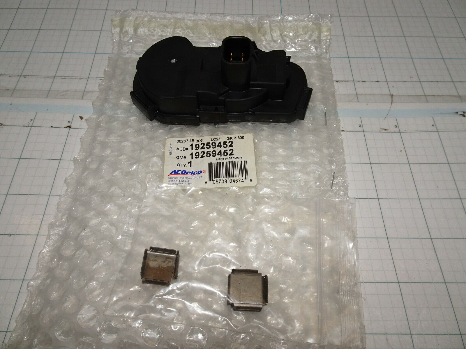 GM 19259452 Throttle Position Sensor Kit OEM NOS General Motors ...