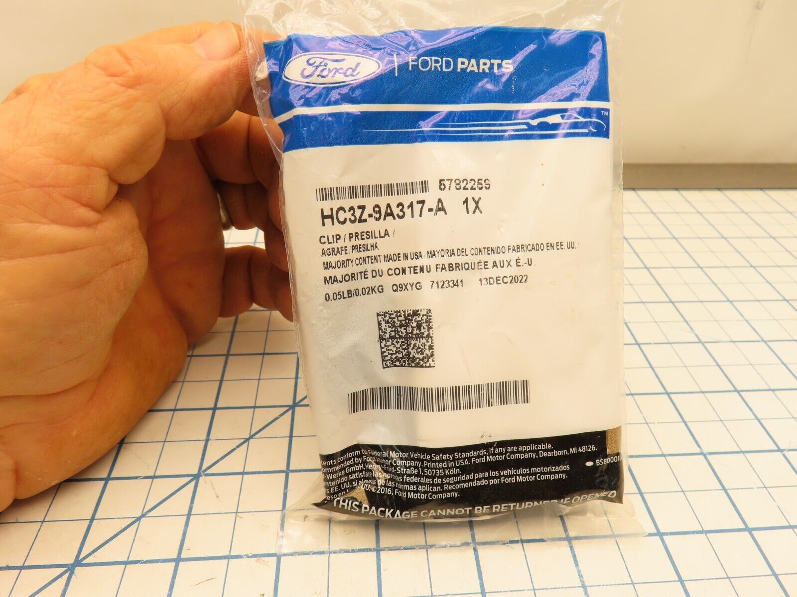 Ford HC3Z-9A317-A Fuel Filter Line Clip Kit Factory Sealed – Cottonwood ...