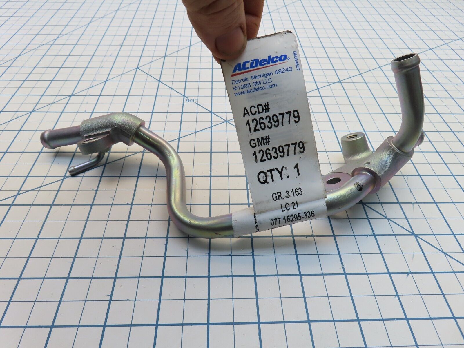 GM 12639779 Fuel Feed Line Pipe General Motors – Cottonwood Surplus Sales