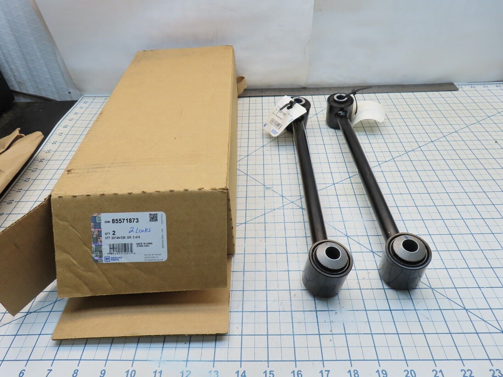 GM 85571873 Rear Suspension Toe Link 2 Pack General Motors – Cottonwood ...