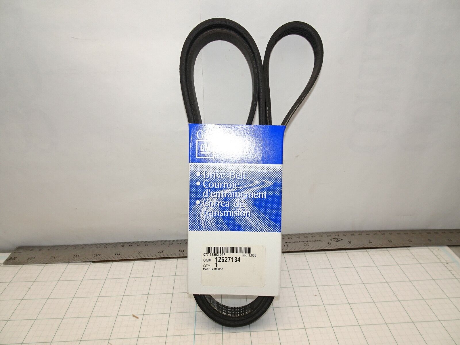 GM 12627134 Serpentine Belt 5PK1765 OEM NOS General Motors – Cottonwood ...