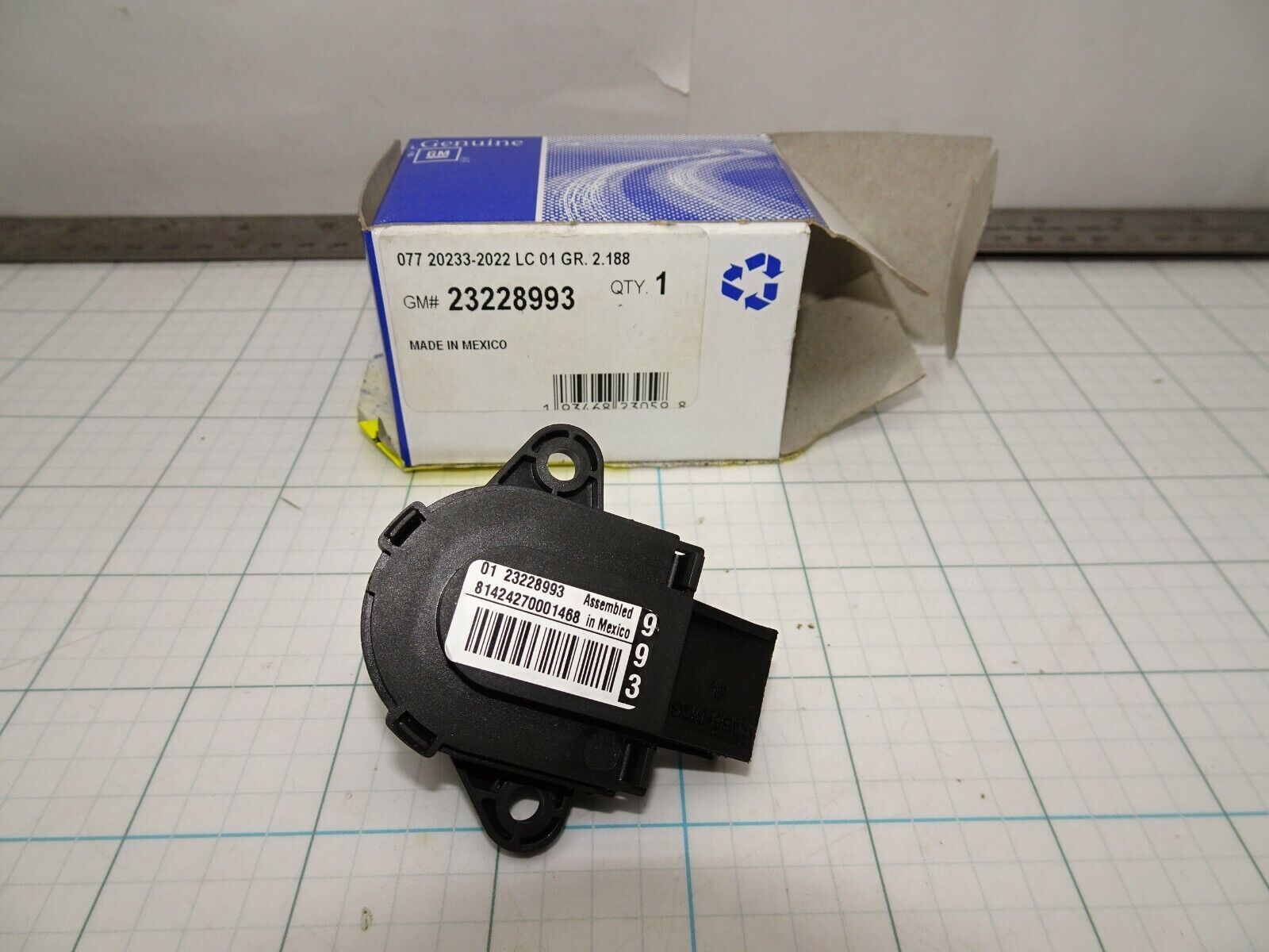 GM 23228993 Ignition Switch Start General Motors – Cottonwood Surplus Sales