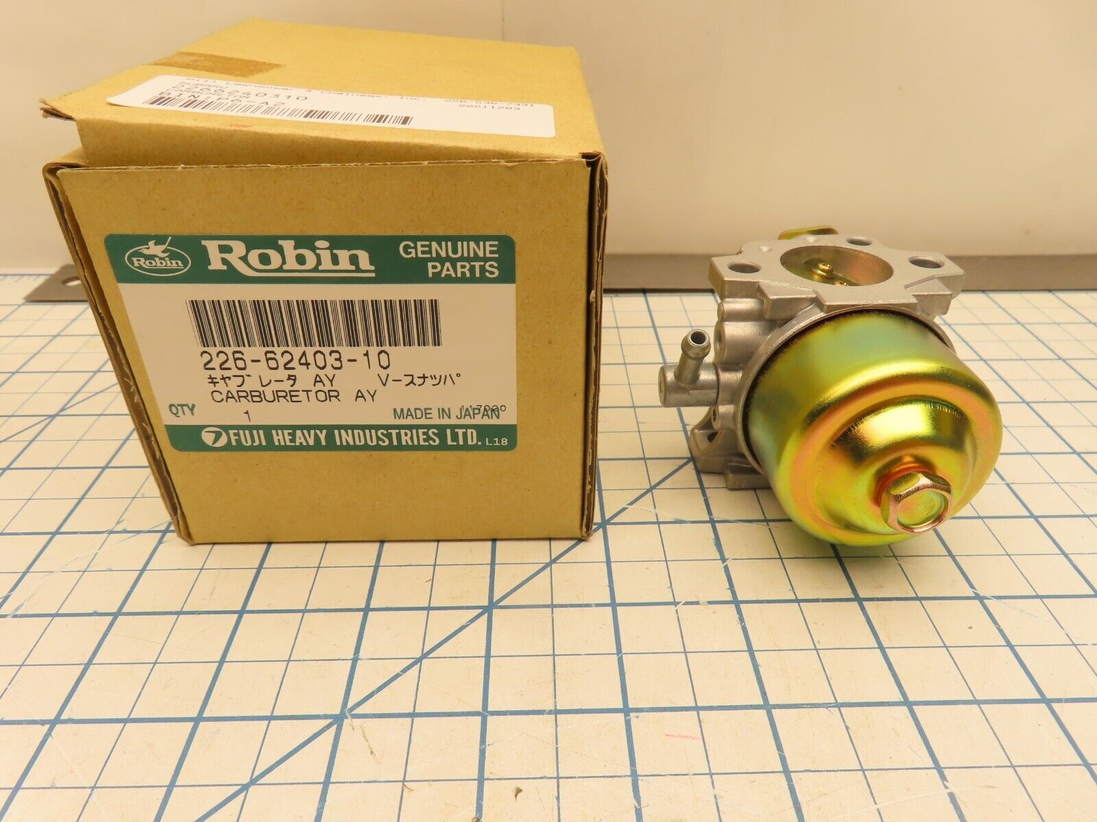 Robin Subaru 226-62403-10 Carburetor Assembly Made by Mikuni Japan ...