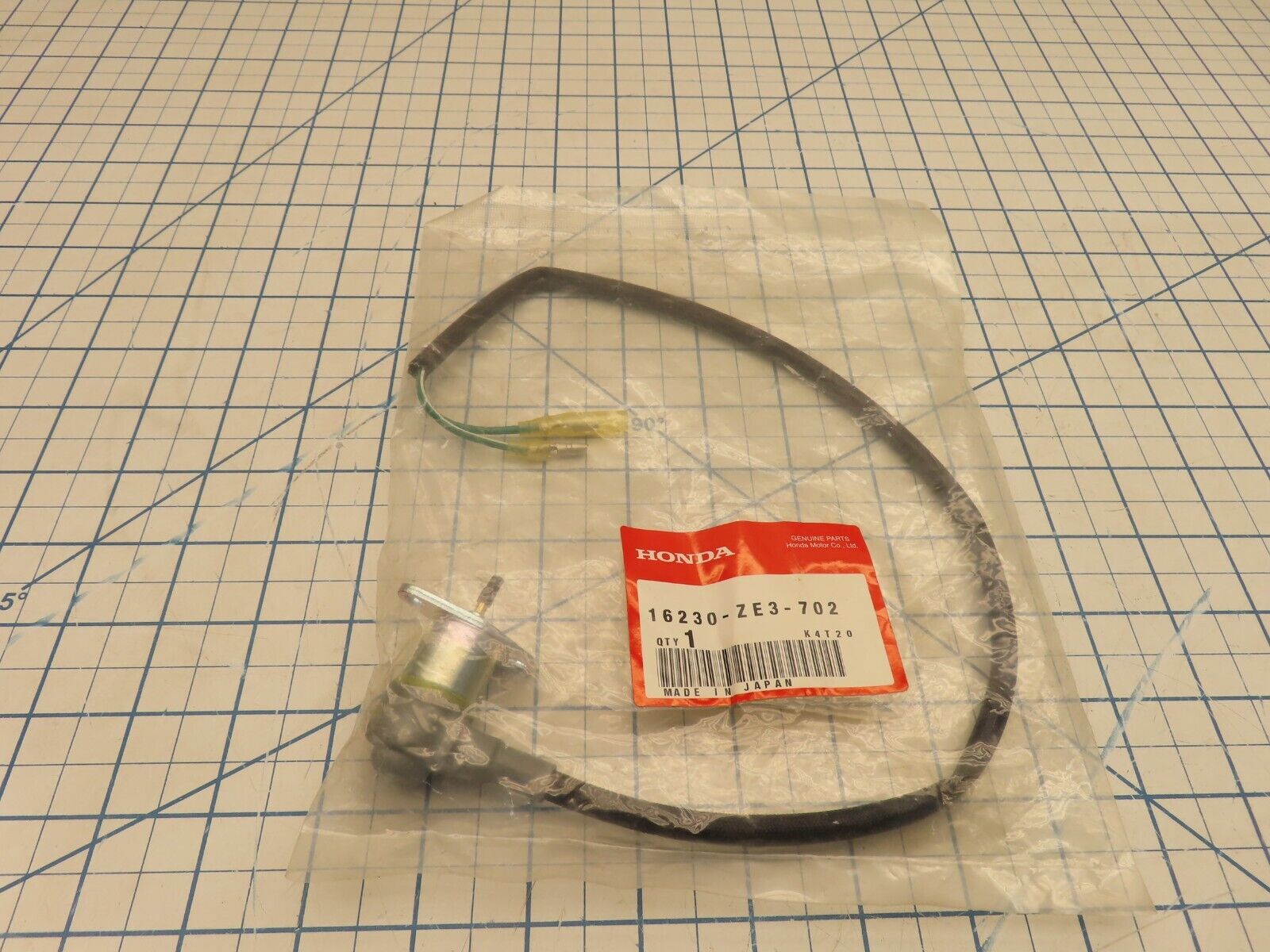 Honda 16230-ZE3-702 Carburetor Fuel solenoid Factory Sealed ...