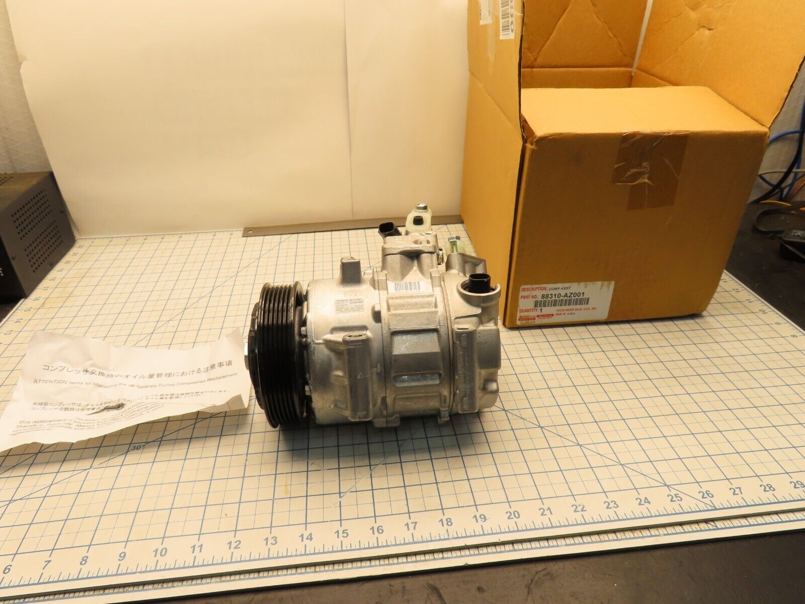 Toyota 88310-AZ001 Air Conditioner A/C Compressor Assembly – Cottonwood ...