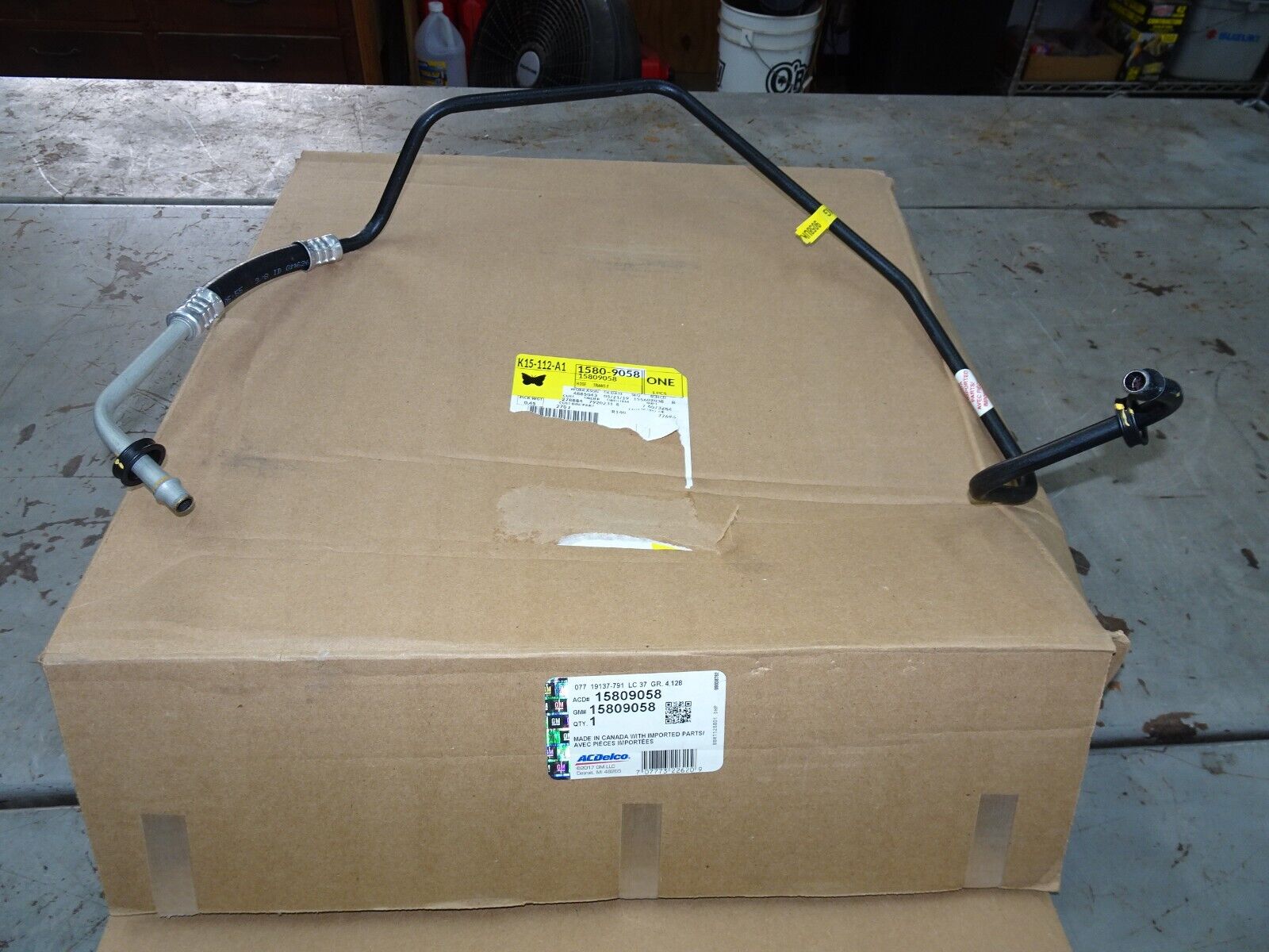 GM 15809058 Transmission Cooler Line Hose OEM NOS General Motors ...
