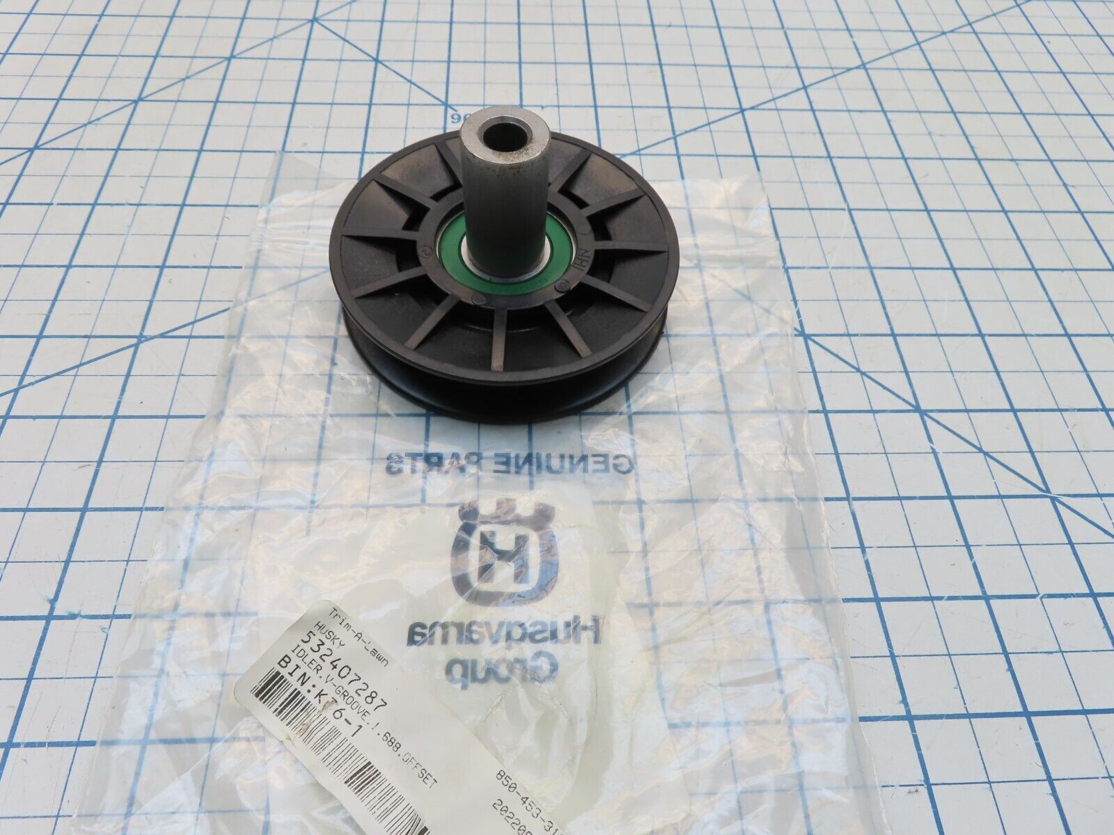 Husqvarna 532407287 Idler Pulley V AYP – Cottonwood Surplus Sales