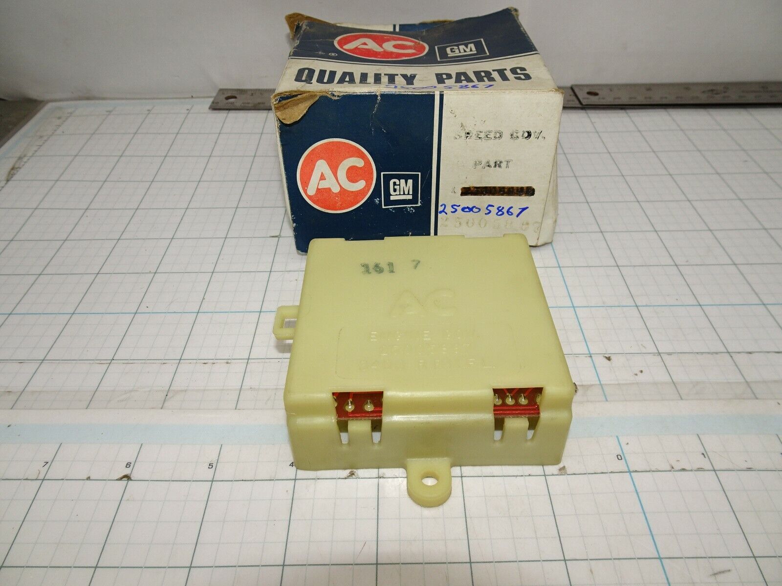 GM 25005867 Engine Speed Governor Control Module 3400 RPM OEM NOS Gene ...