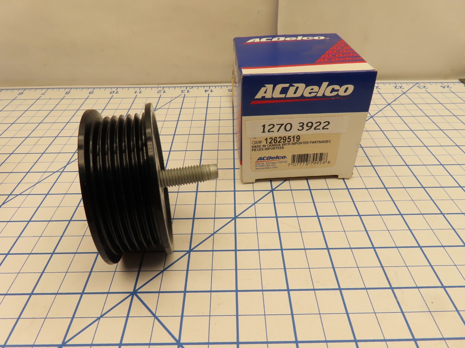 GM 12629519 Idler Tensioner Pulley Assembly 15-40527 12703922 General ...