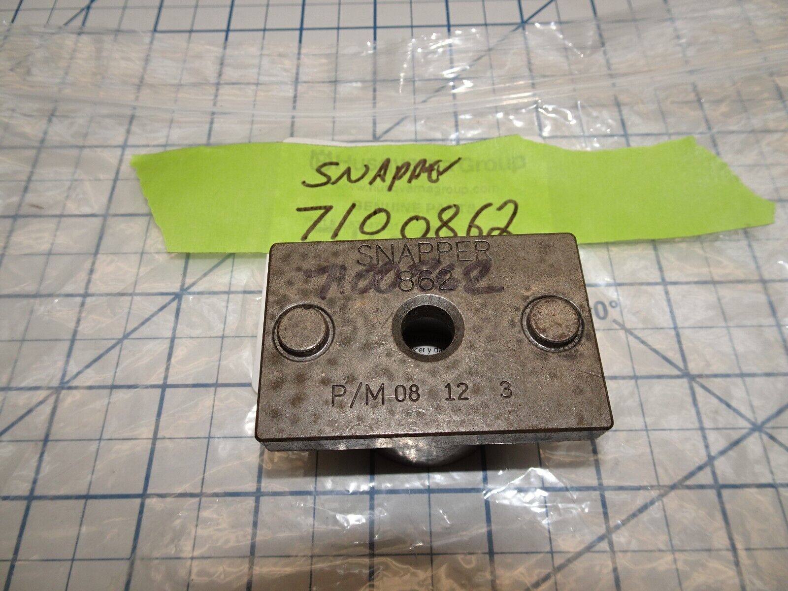 Snapper 7100862 Blade Adapter Hub 862 7100862YP OEM – Cottonwood ...