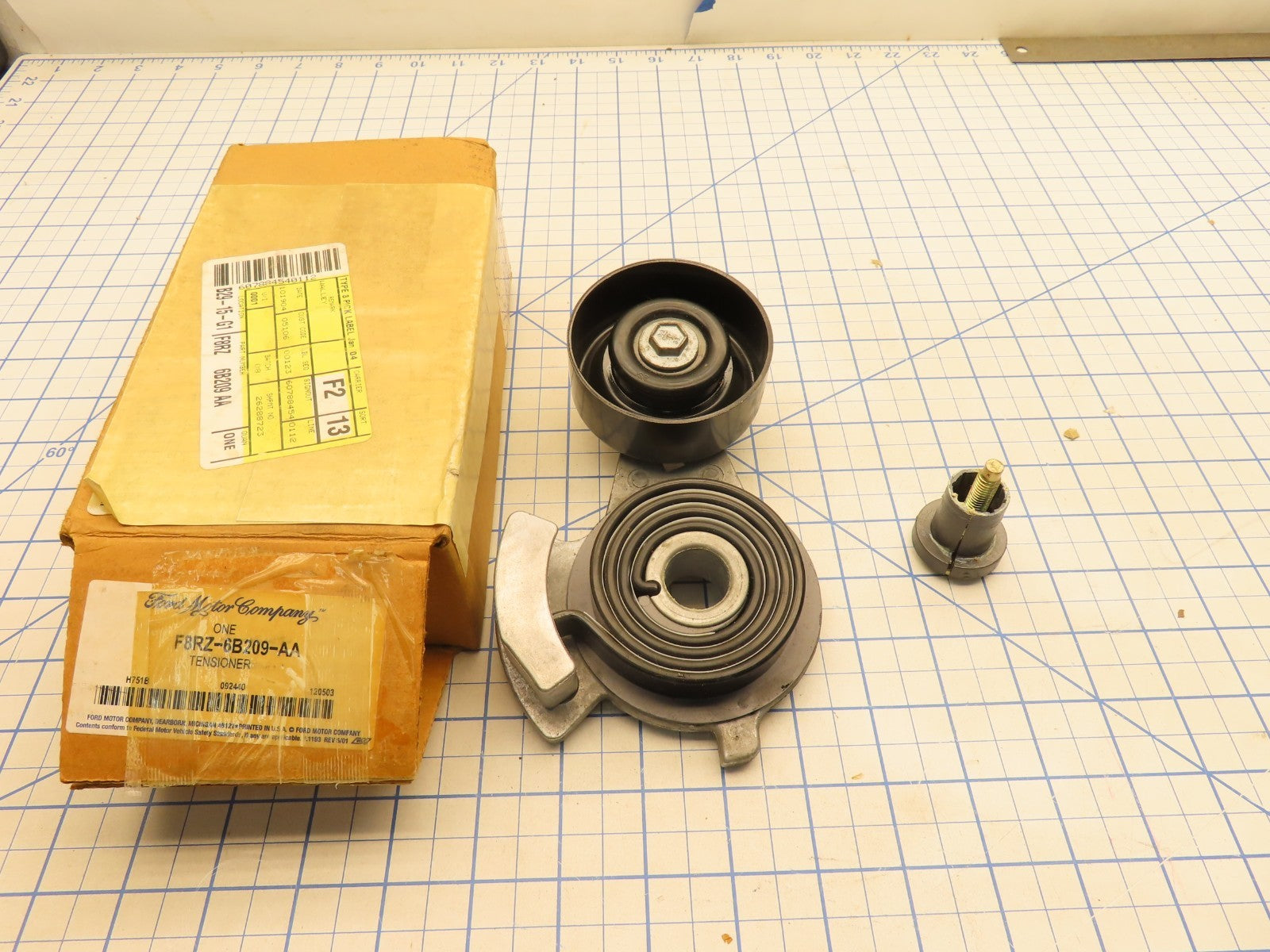 Ford F8RZ-6B209-AA Belt Tensioner Idler Assembly – Cottonwood Surplus Sales