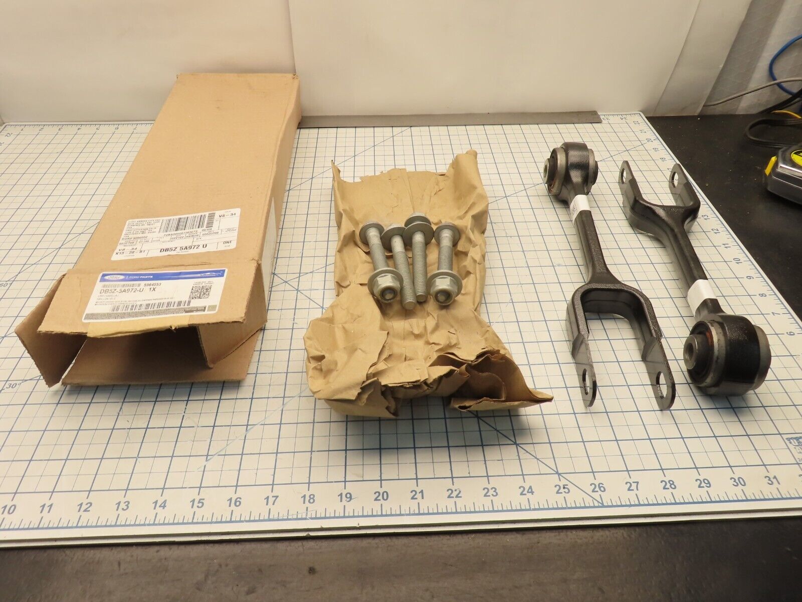 Ford DB5Z-5A972-U Rear Suspension Toe Link Kit Set – Cottonwood Surplus ...