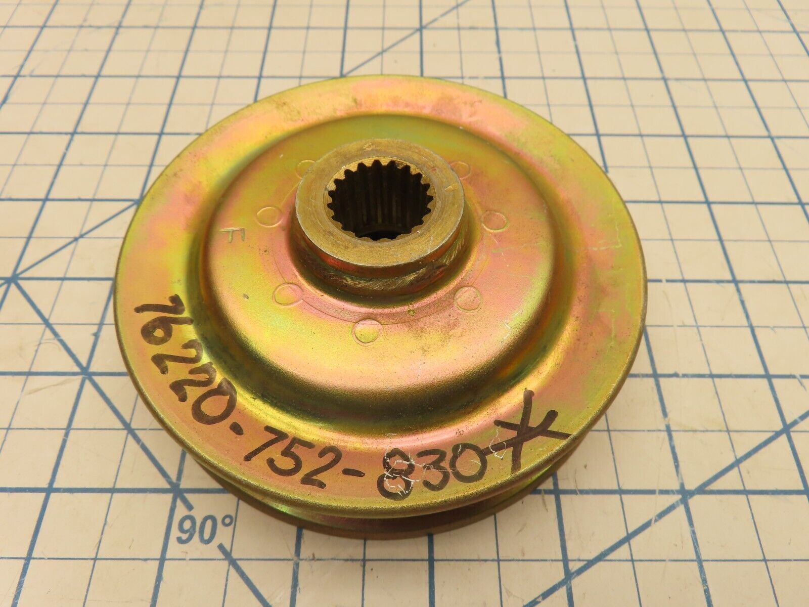 Honda 76220-752-830 Deck Pulley Was Installed and Removed – Cottonwood ...