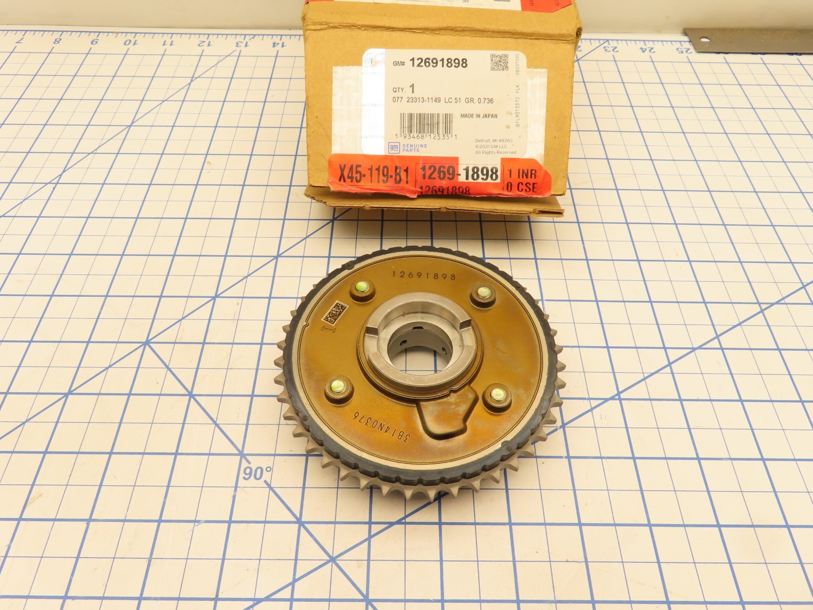 GM 12691898 Variable Valve Timing Adjuster VVT – Cottonwood Surplus Sales