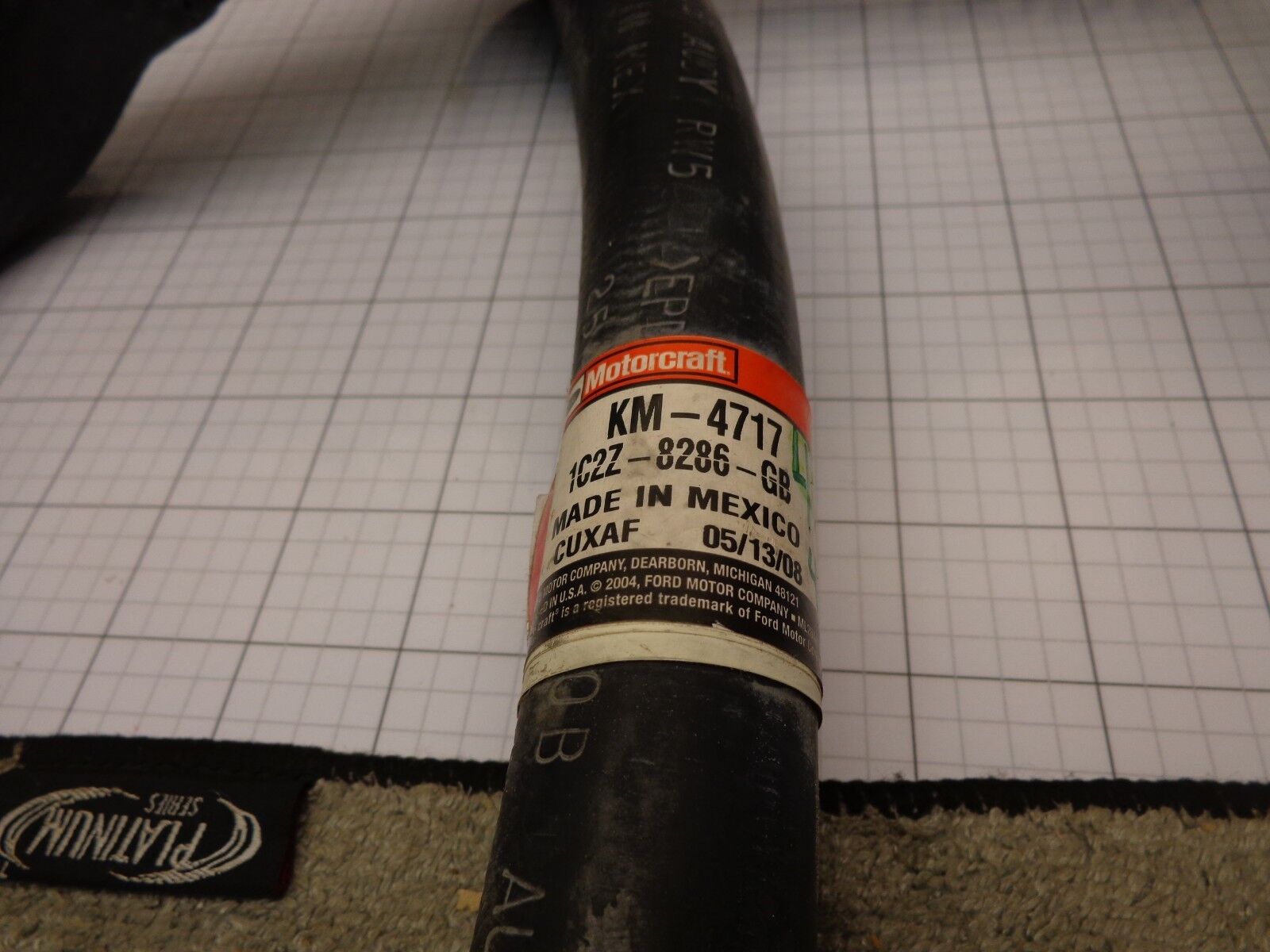 Ford OEM NOS 1C2Z-8286-GB Radiator Hose aka KM-4717 – Cottonwood ...
