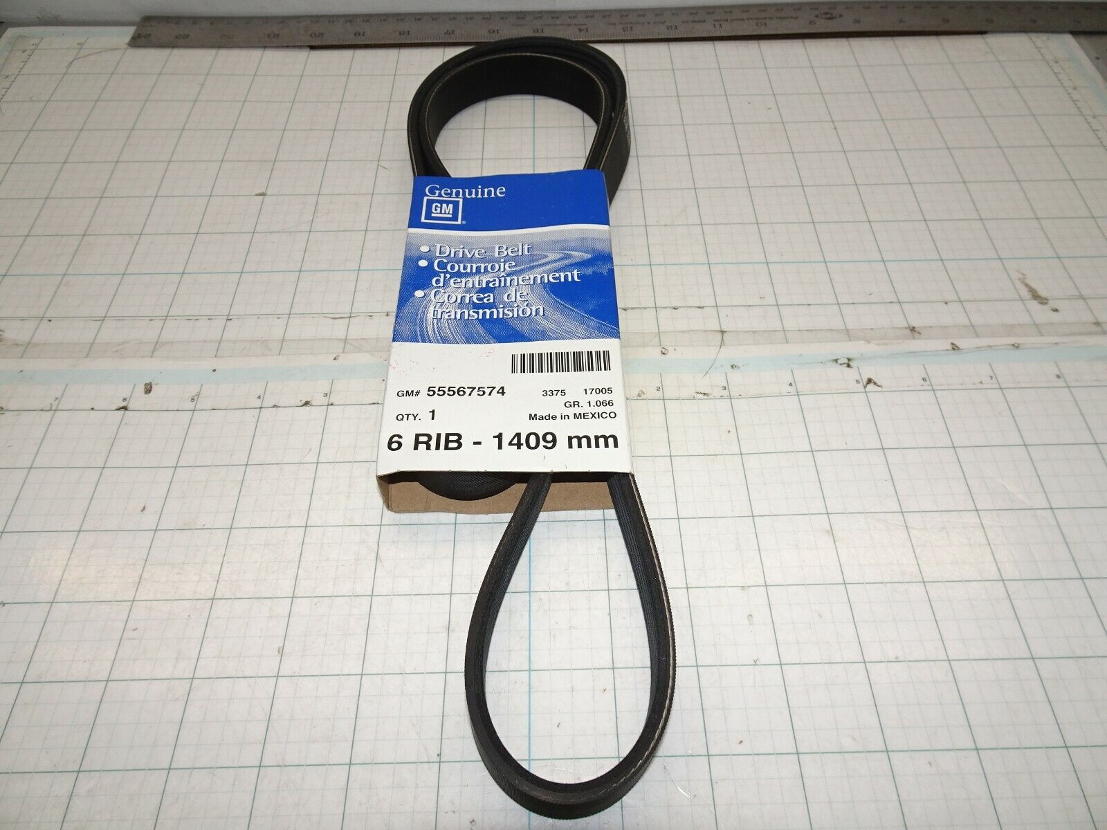 GM 55567574 Serpentine Belt OEM NOS General Motors – Cottonwood Surplus ...