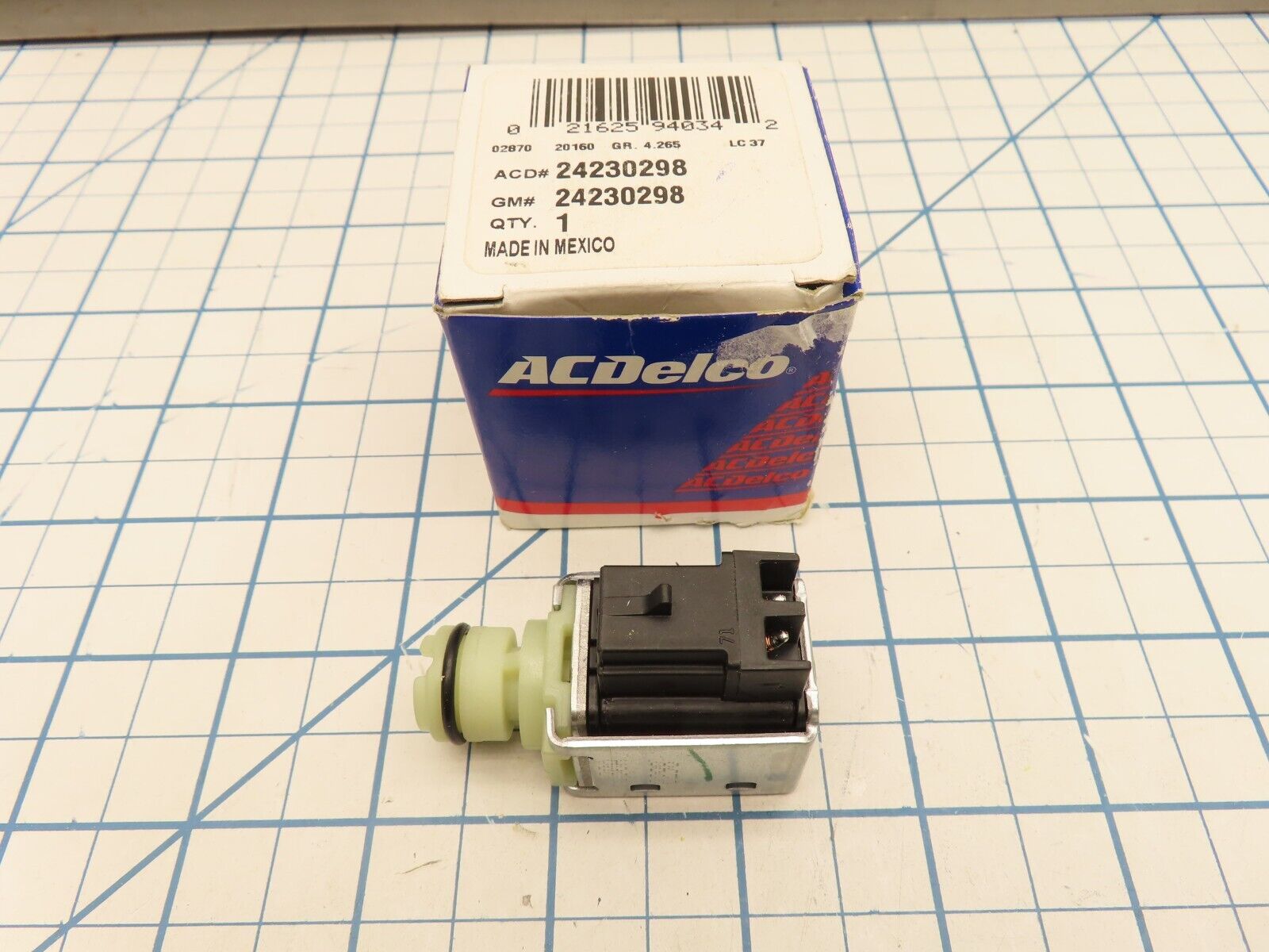 GM 24230298 Transmission Shift Solenoid General Motors – Cottonwood ...
