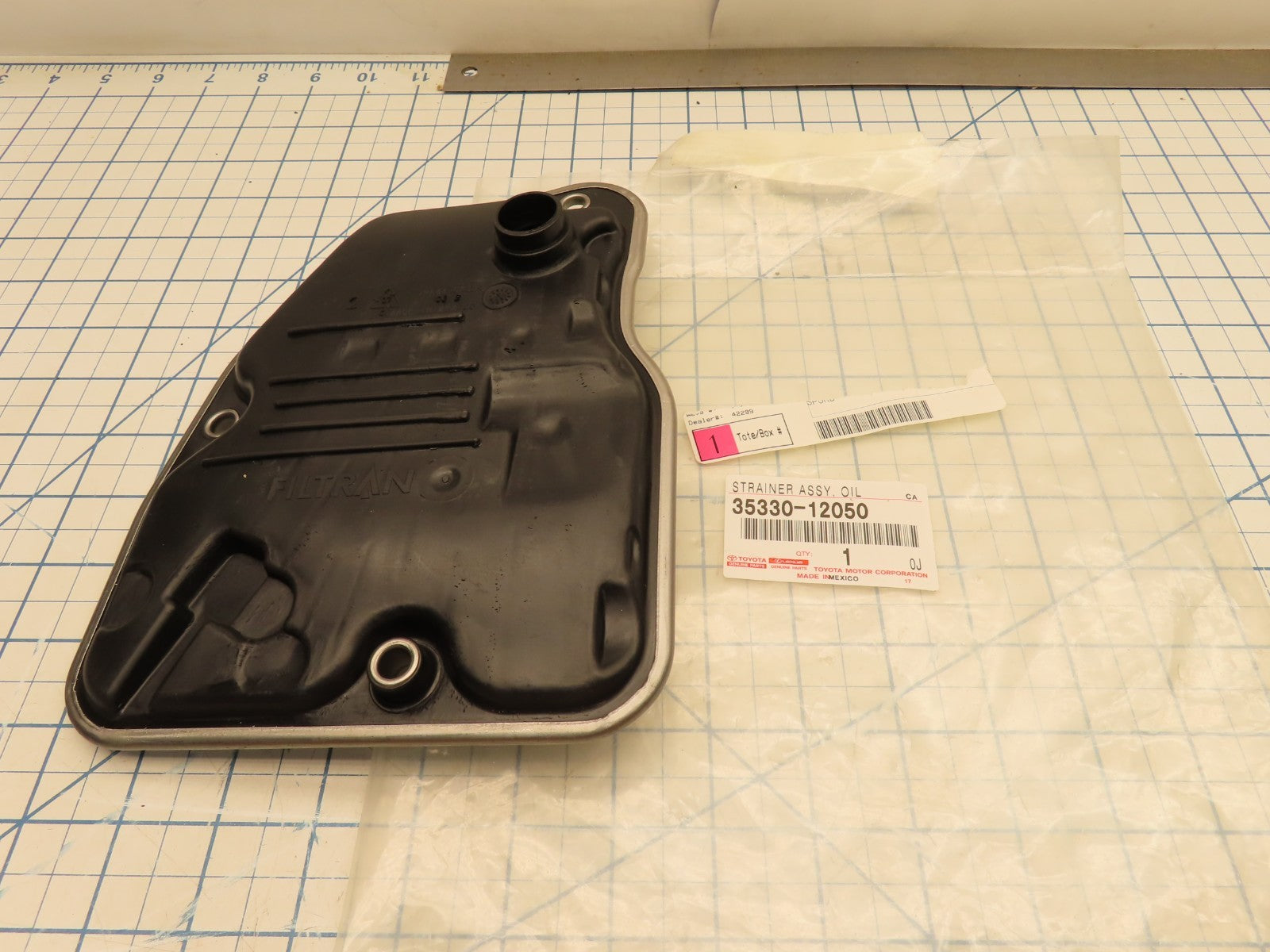 Toyota 35330-12050 Transmission Filter Only Strainer – Cottonwood ...