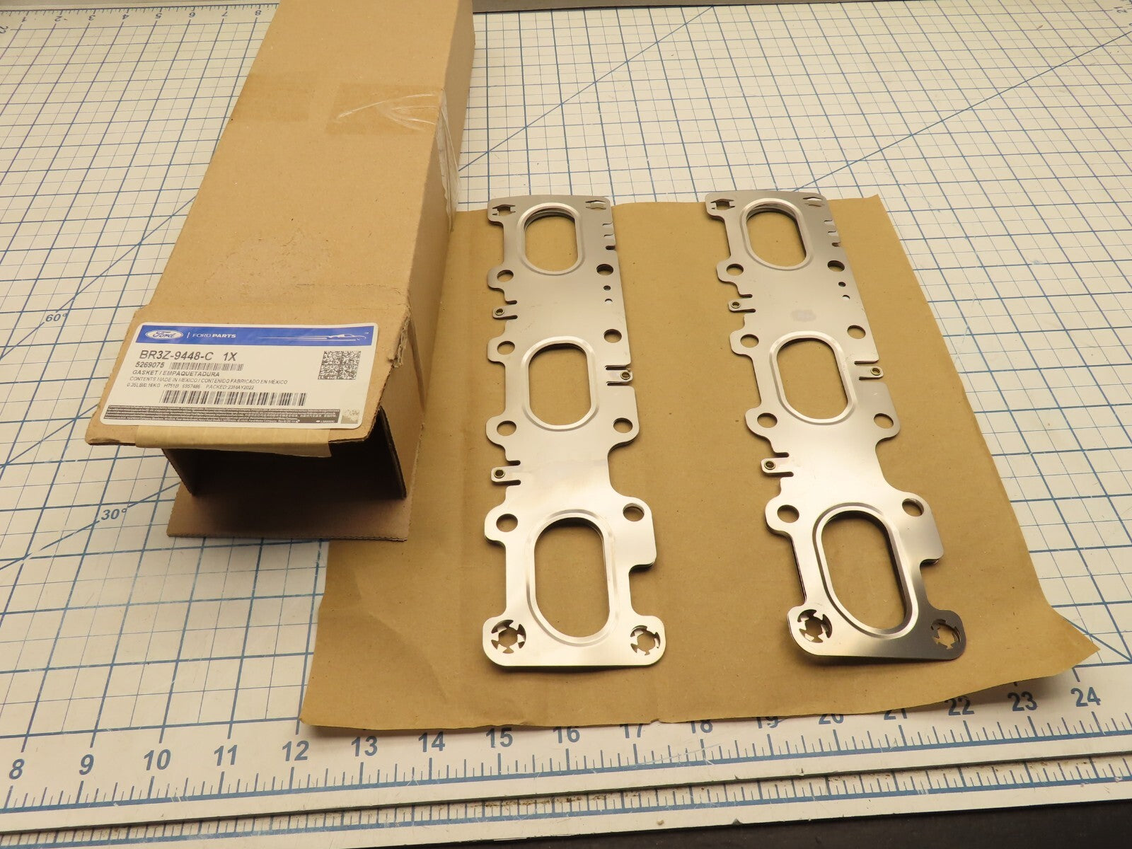 Ford BR3Z-9448-C Exhaust Manifold Gasket 2 Pack in One Box – Cottonwood ...
