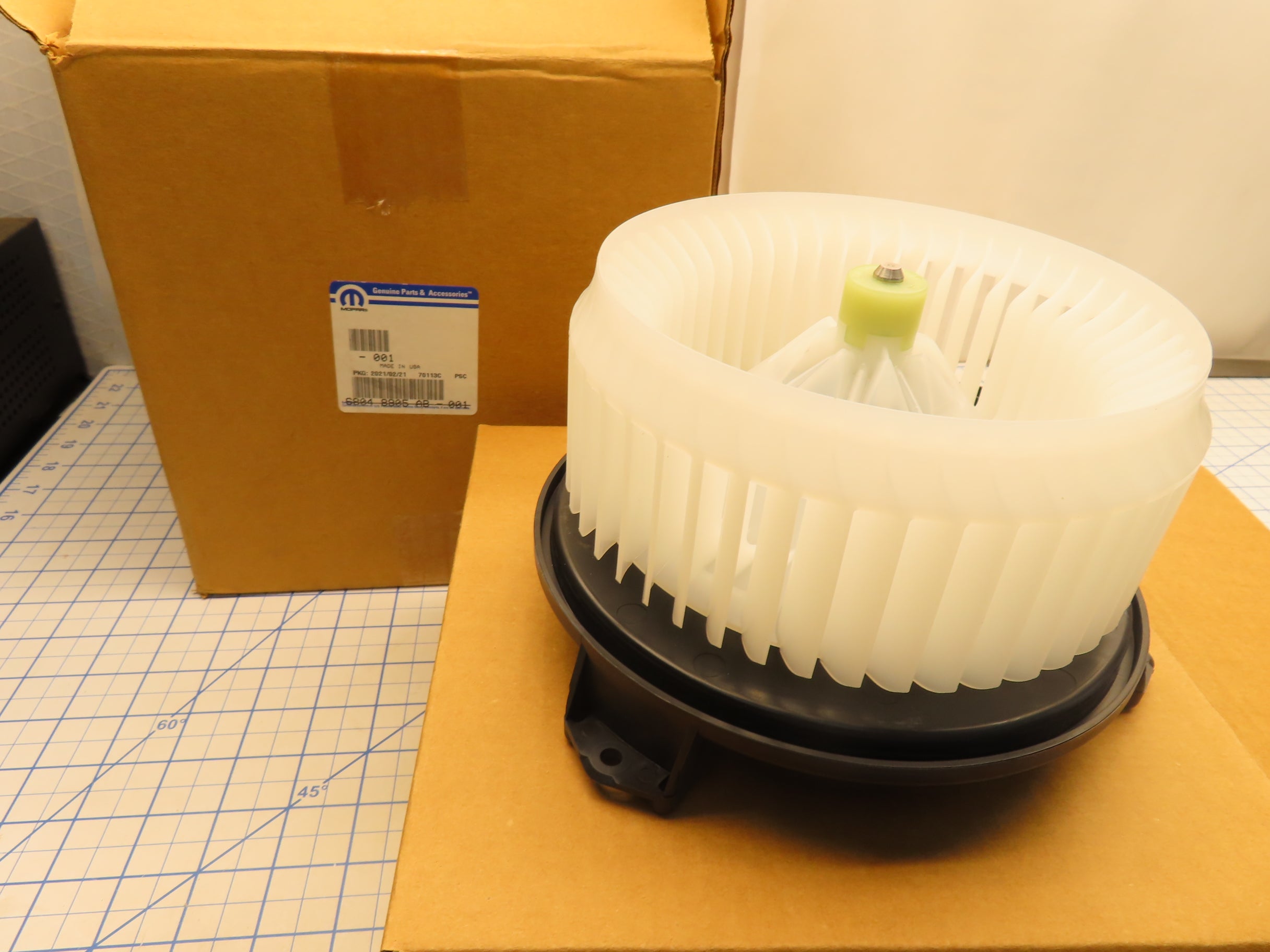 Mopar 68048905AB HVAC Blower Fan and Motor Assembly – Cottonwood ...