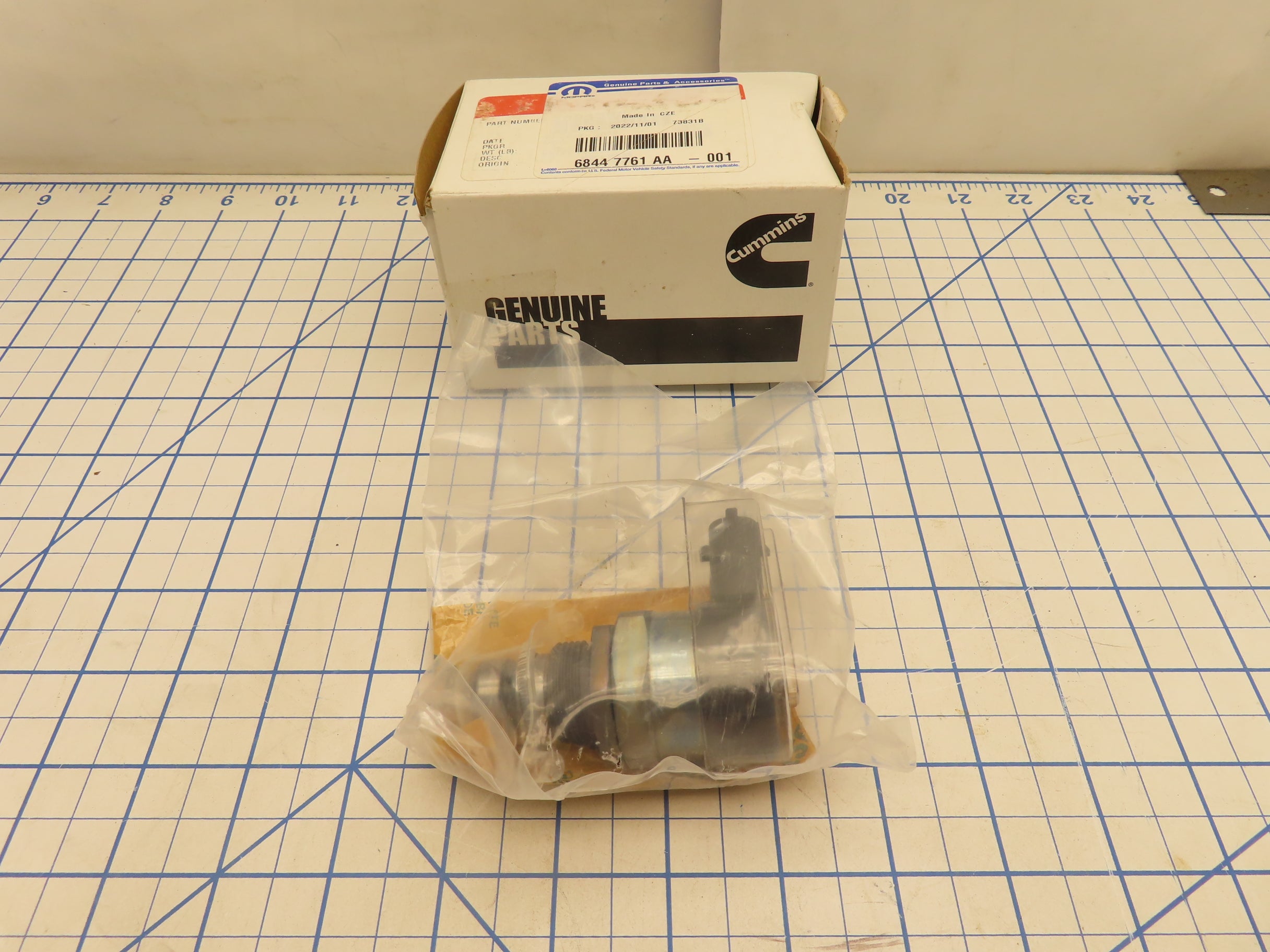 Mopar 68447761AA Fuel Pressure Regulator Genuine Cummins Factory Seale ...